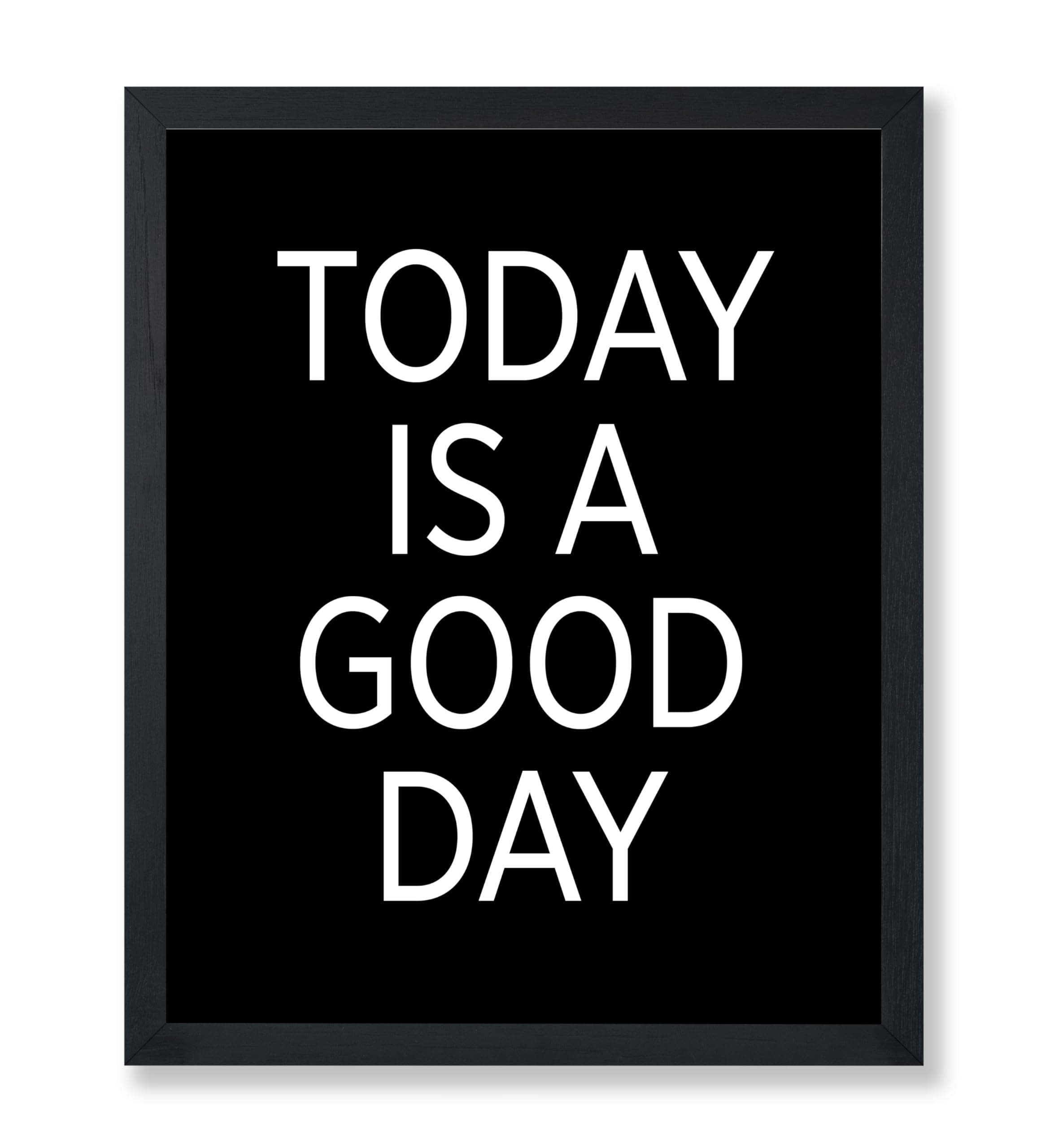 Poster Master Today Is A Good Day Poster - Typography Print - Trendy ...