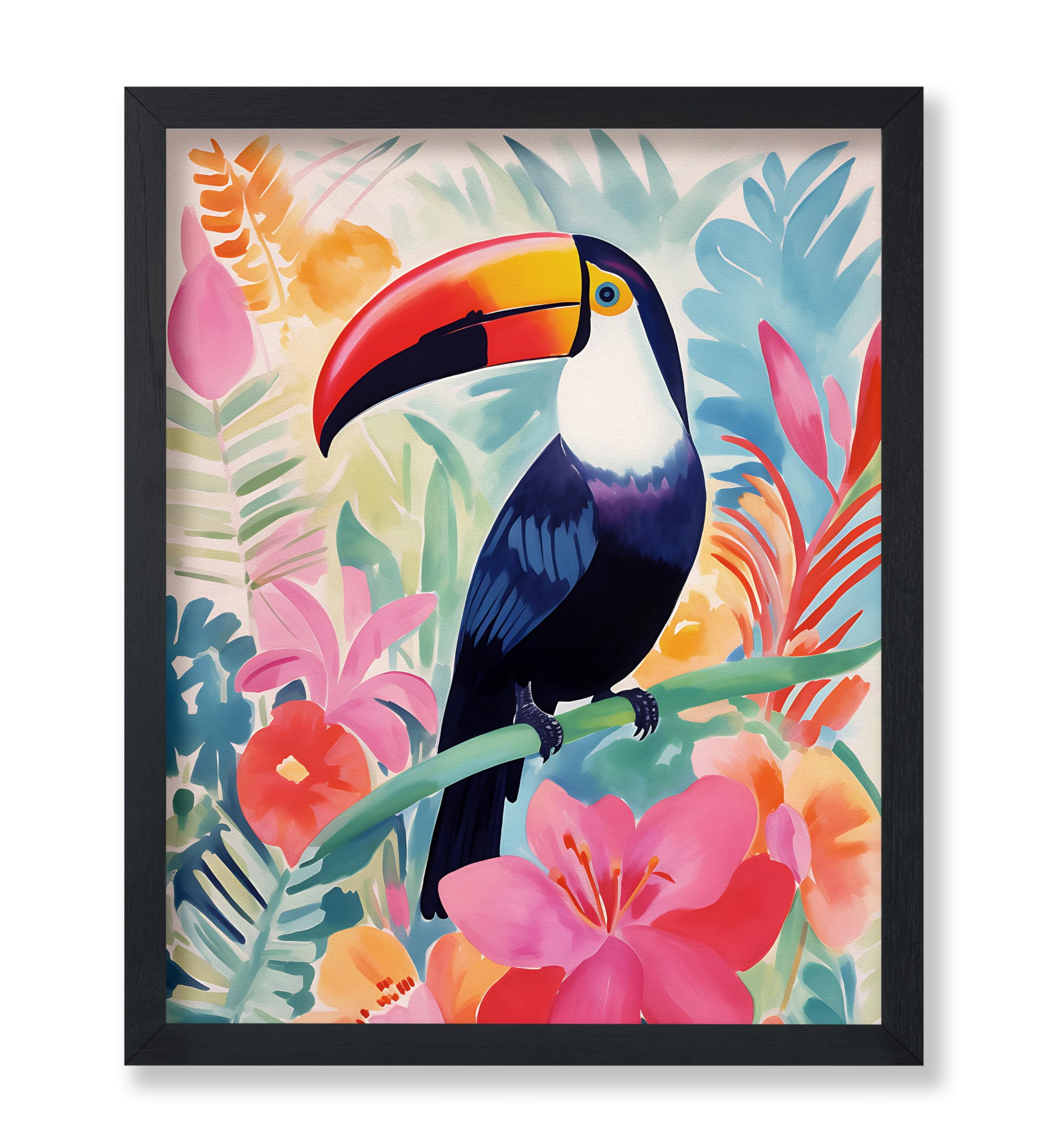 Poster Master Toucan Poster - Toucan Portrait Print - Bird Art ...