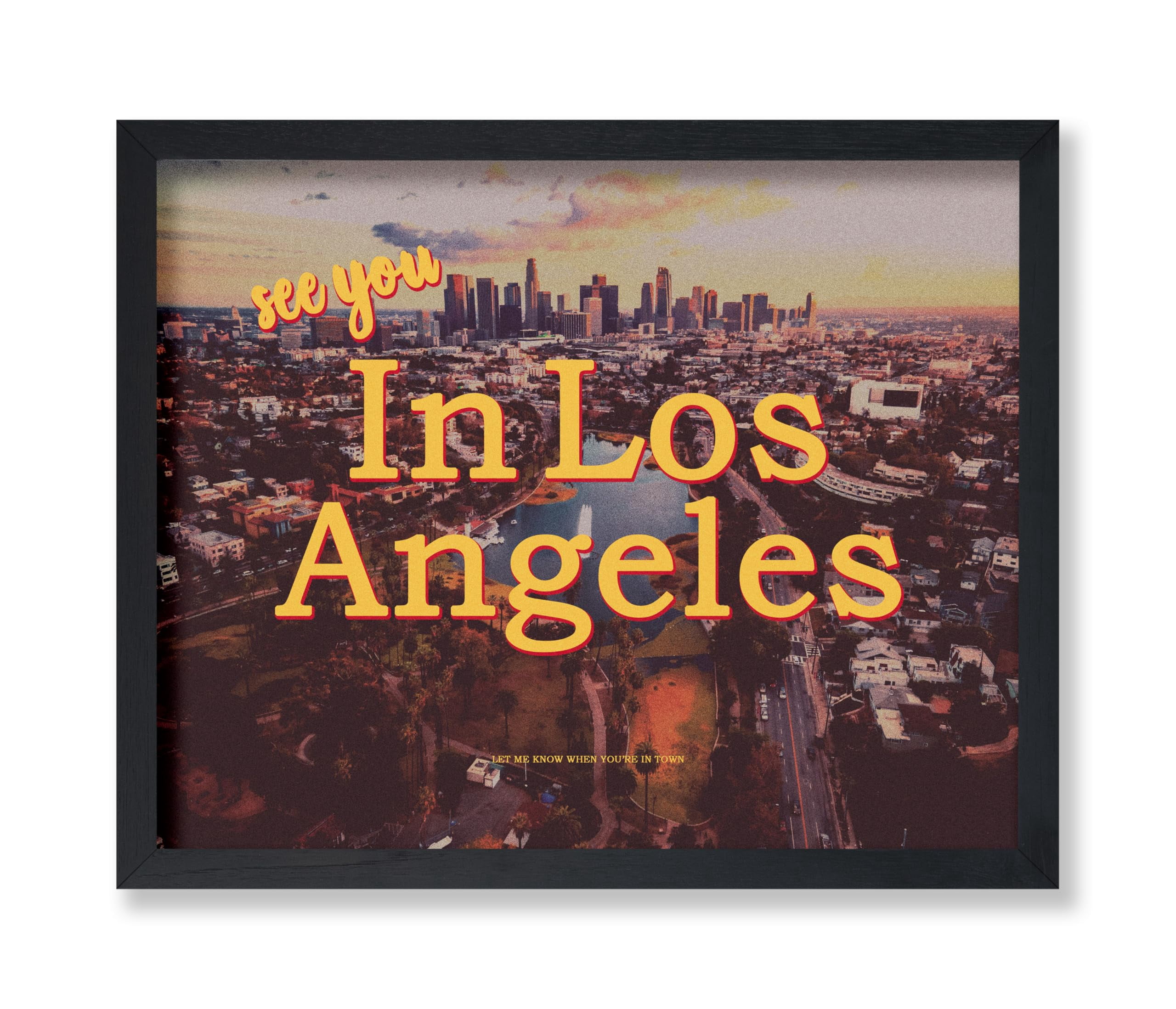 Poster Master Travel Poster - See You In Los Angeles Print ...