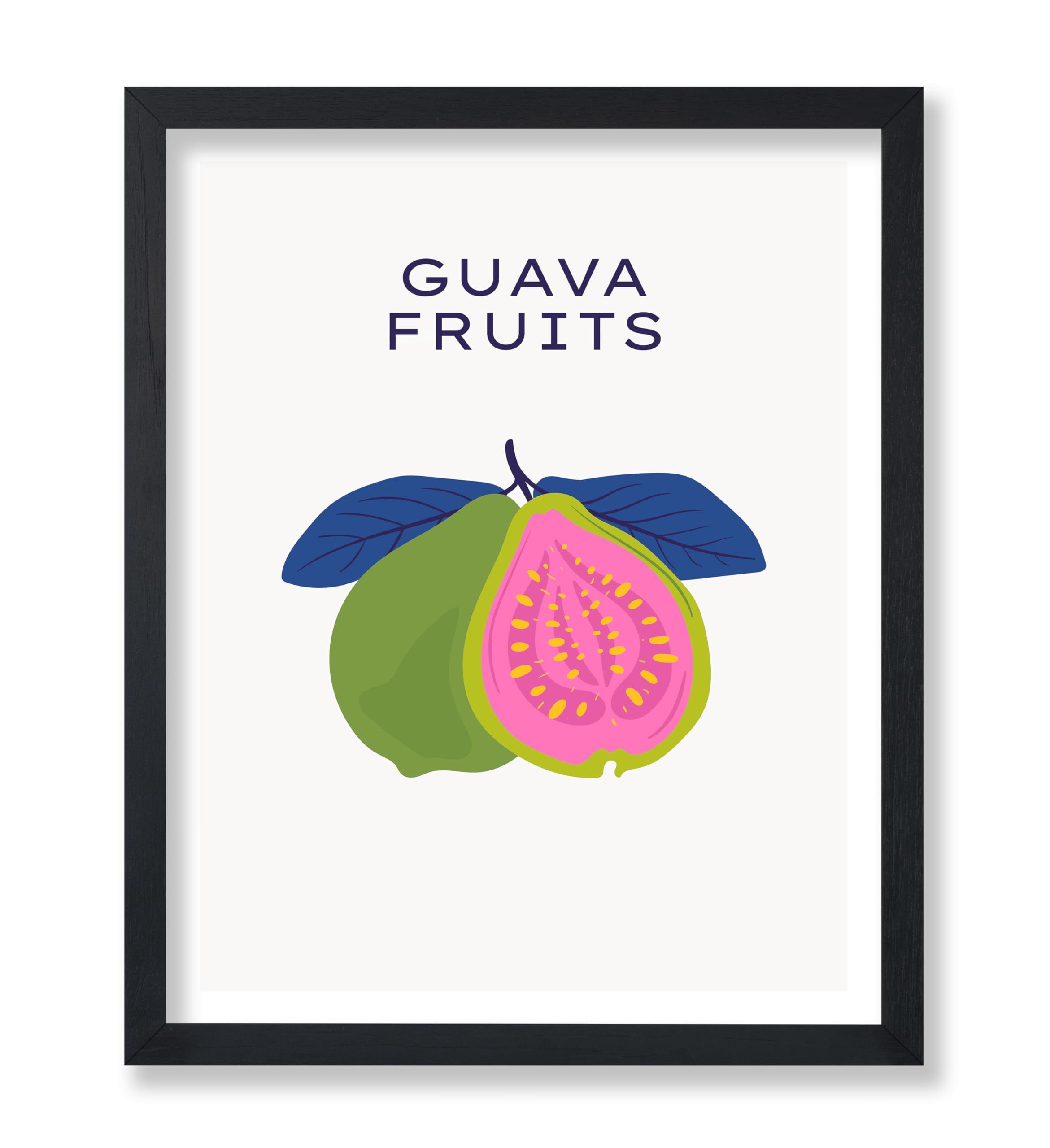Poster Master Tropical Fruit Poster - Guava Print - Fruit Art - Food ...