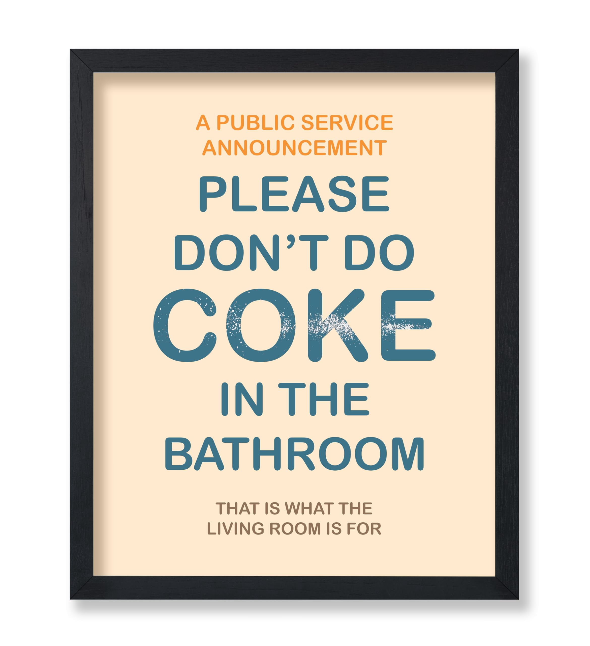 Poster Master Typography Print - Trendy Art - Funny Bathroom ...