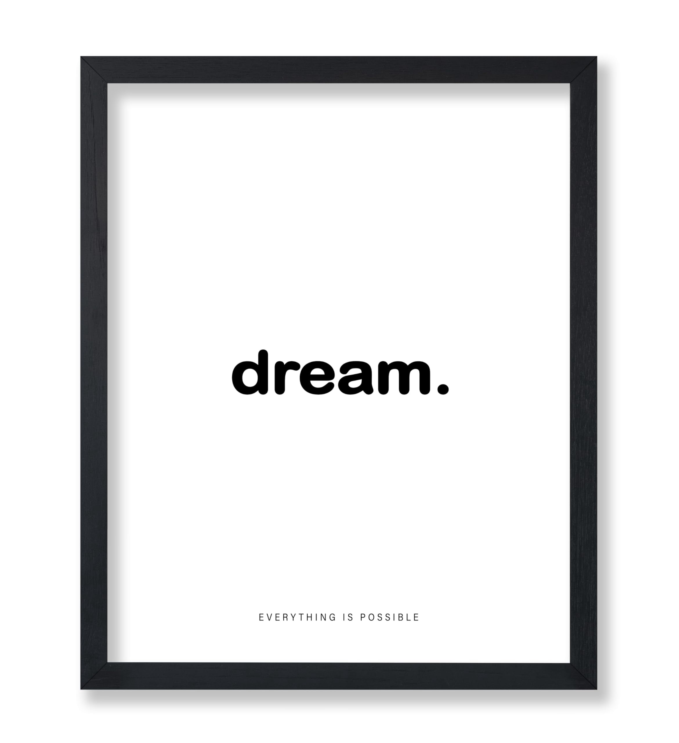 Poster Master Typography Poster - Quote Print - Dream, Beautiful ...