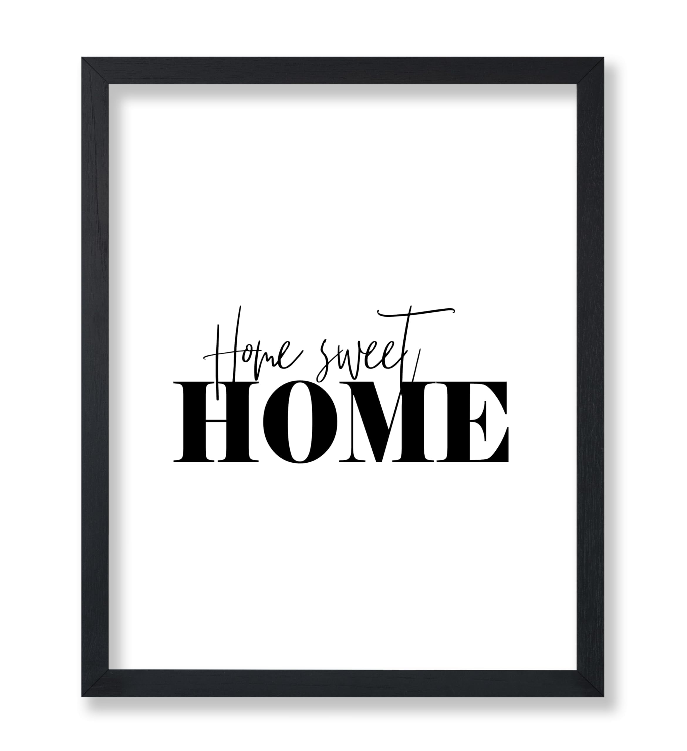 Poster Master Typography Poster - Quote Print - Home Sweet Home, Modern ...