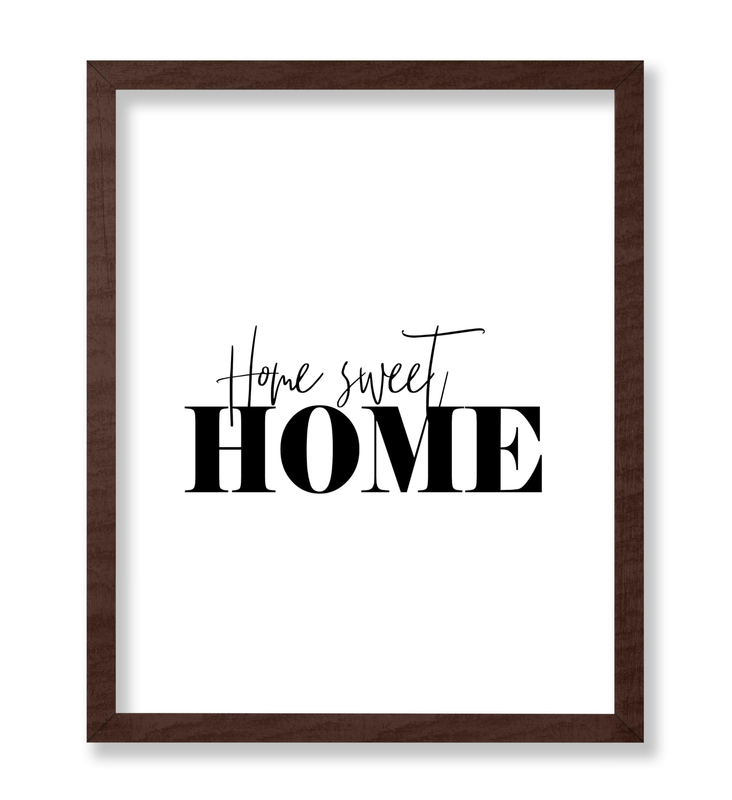 Poster Master Typography Poster - Quote Print - Home Sweet Home, Modern ...