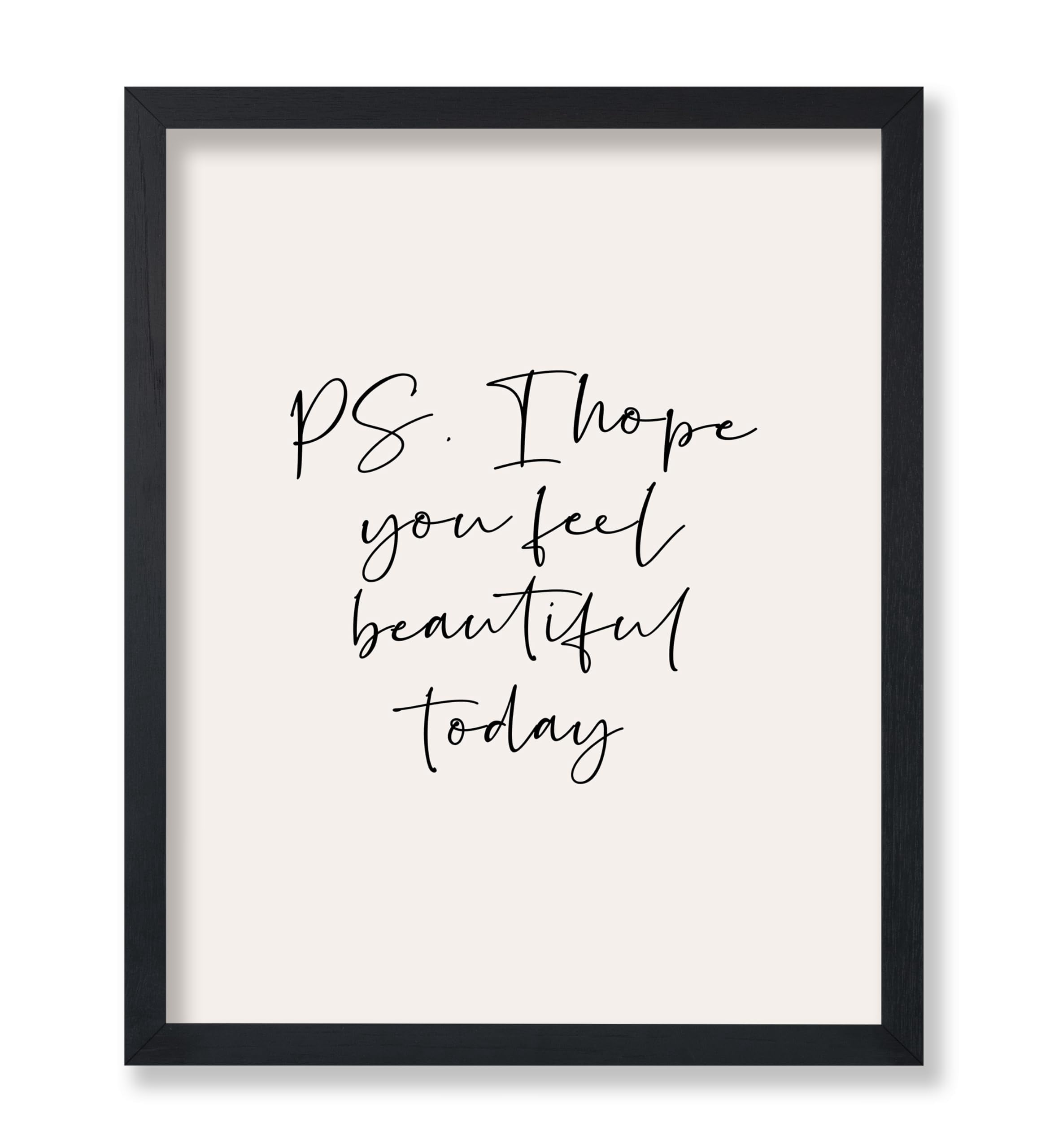 Poster Master Typography Poster - Quote Print - I Hope You Feel ...