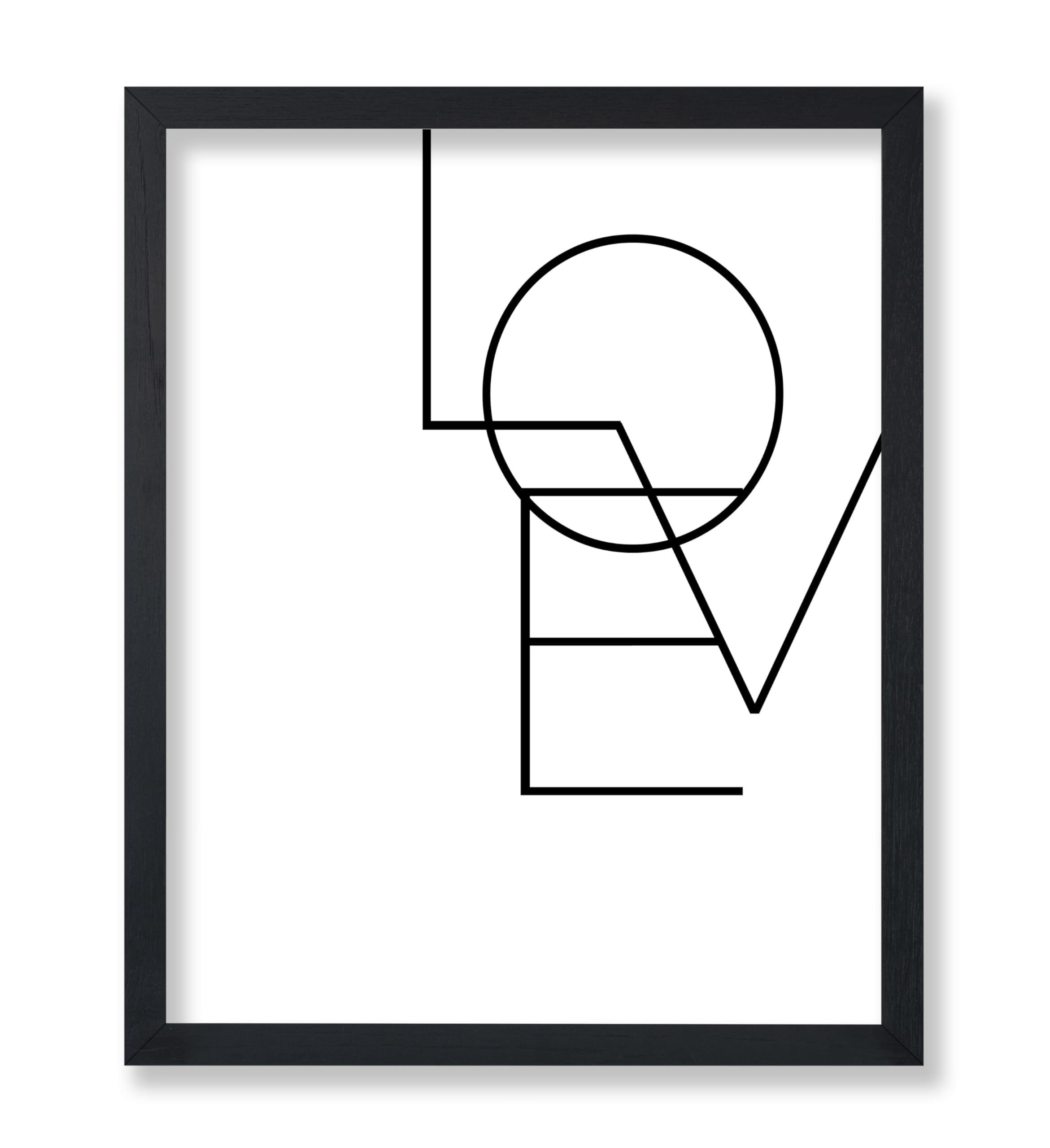 Poster Master Typography Poster - Quote Print - Love, Joy, Beautiful ...