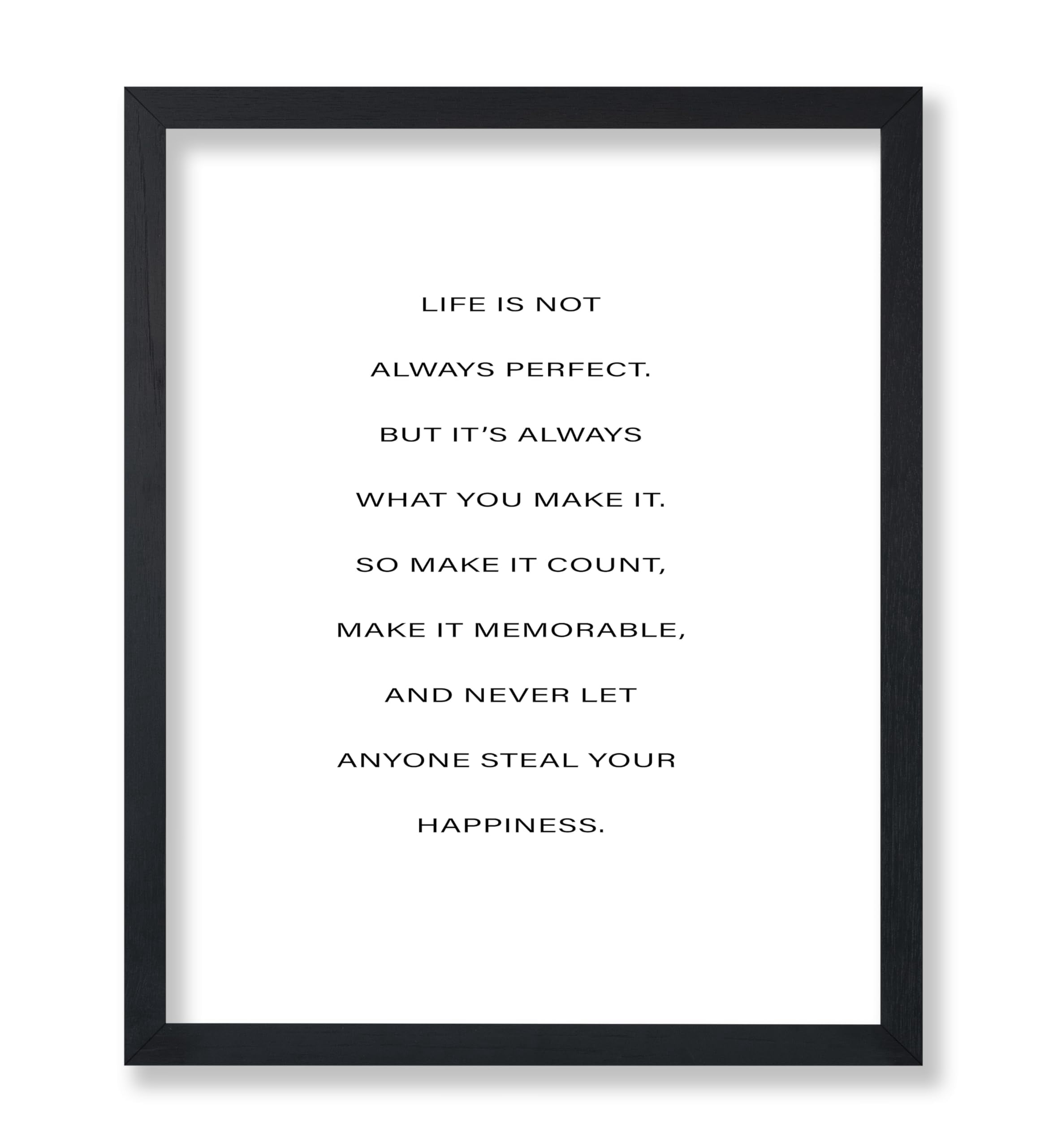 Poster Master Typography Poster - Retro Quote Print - Life, Make it ...