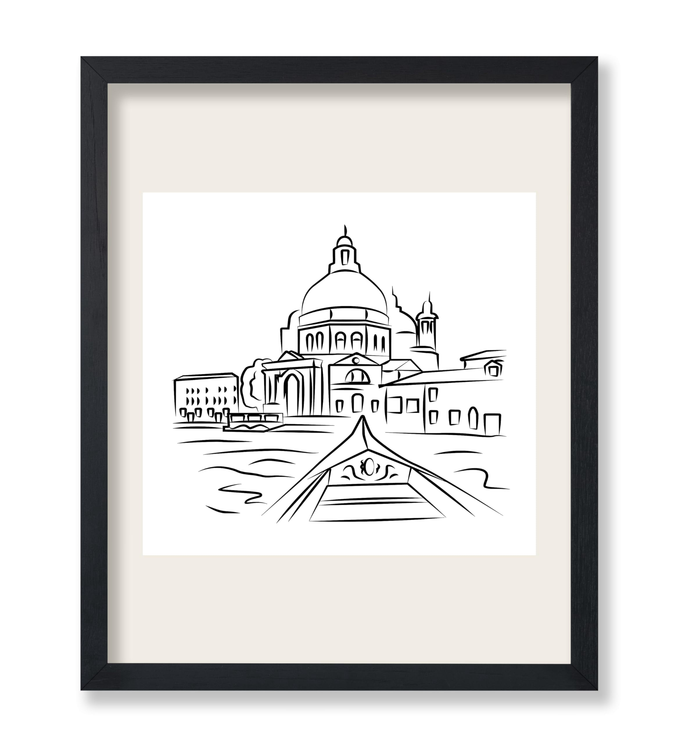 Poster Master Venice Poster - Retro City View Print - Italy Art ...