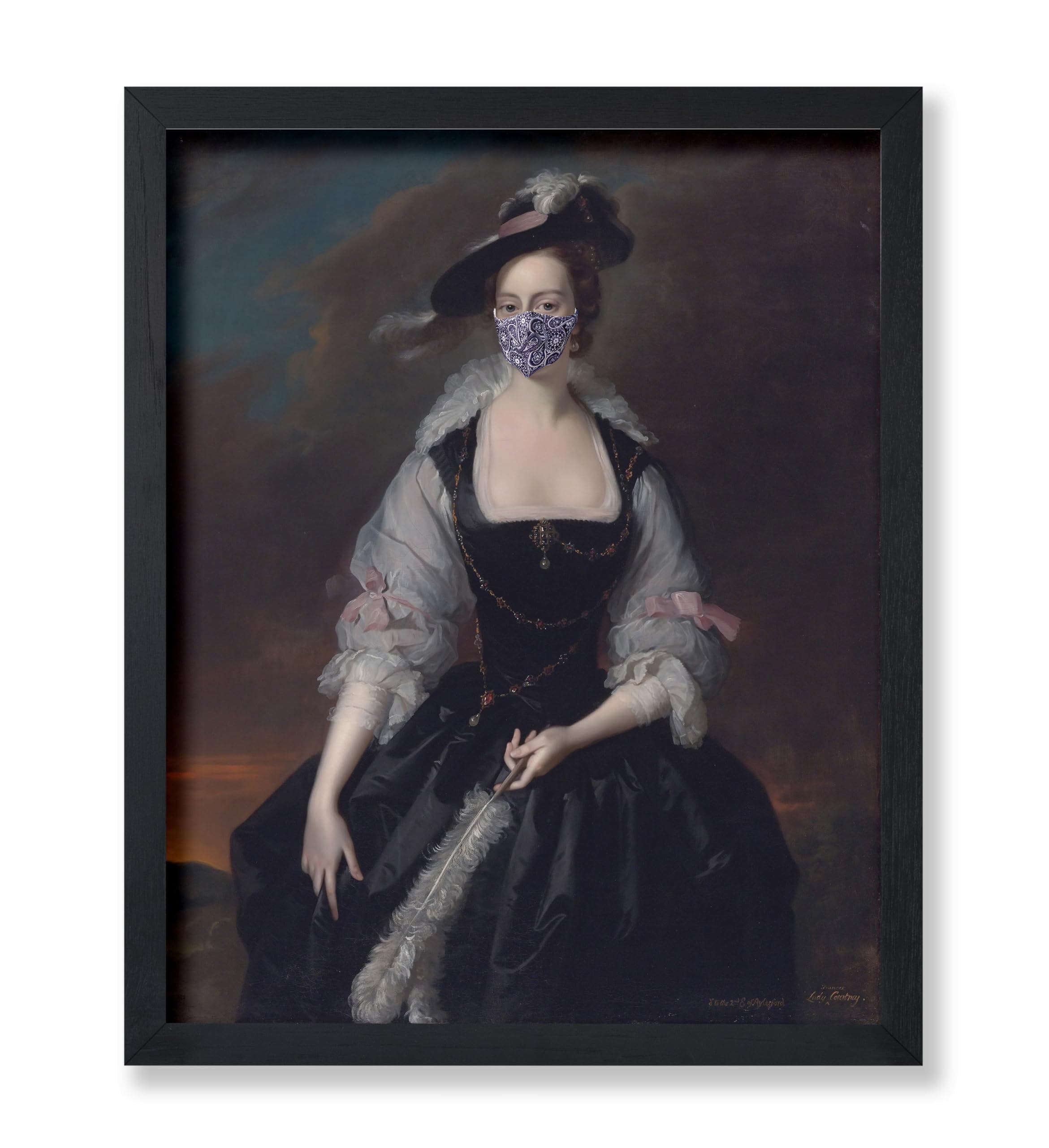 Poster Master Victorian Woman Poster - Portrait Print - Altered Art ...