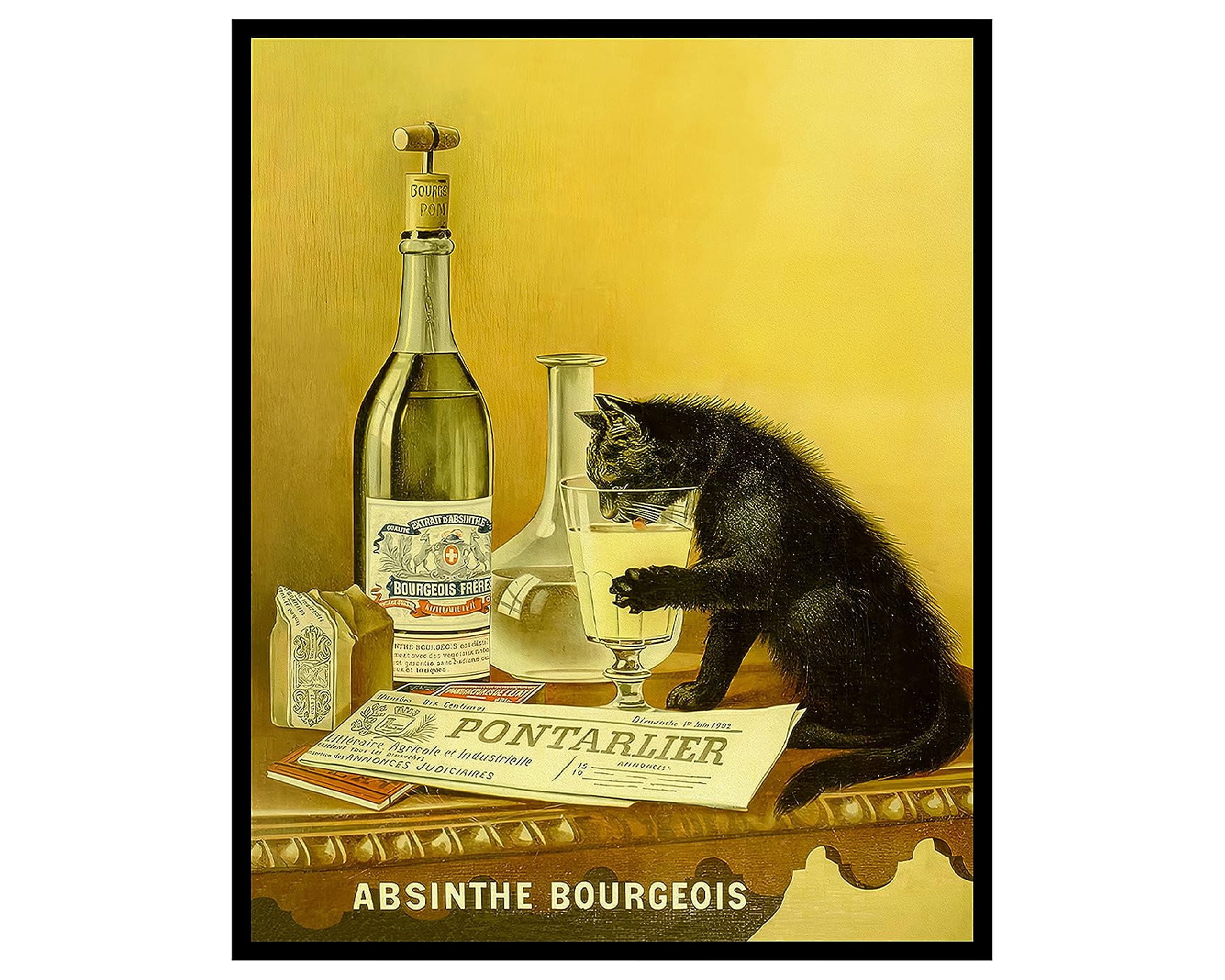 Poster Master Vintage Poster - Absinthe Bourgeois Print - Beverage ...