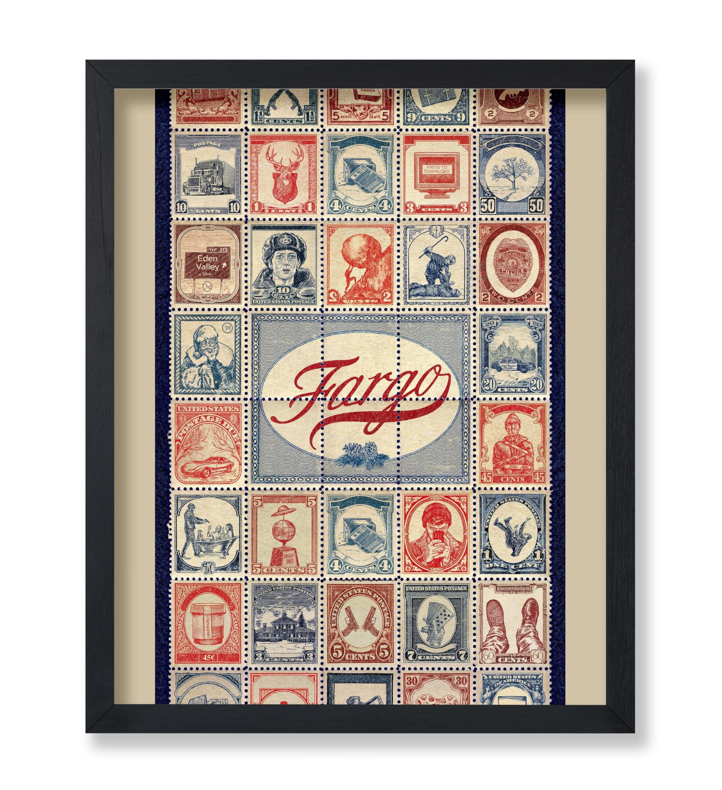 Poster Master Vintage Advertising Poster - Retro TV Series Print - 8x10 ...