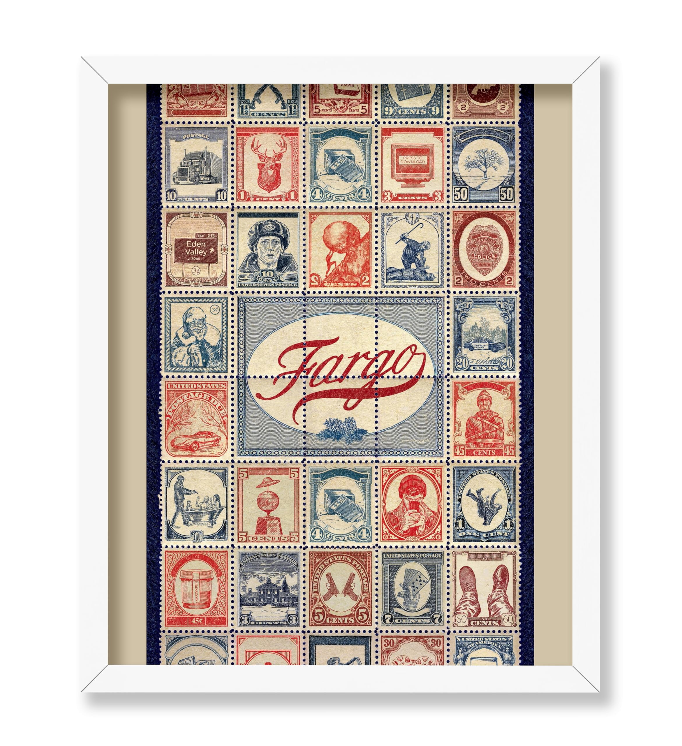 Poster Master Vintage Advertising Poster - Retro TV Series Print - Gift ...