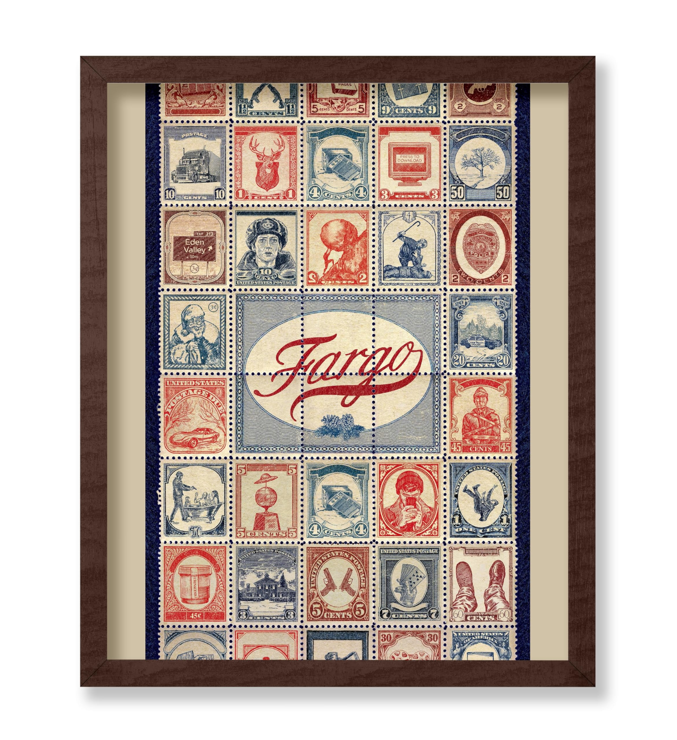 Poster Master Vintage Advertising Poster - Retro TV Series Print - Gift ...