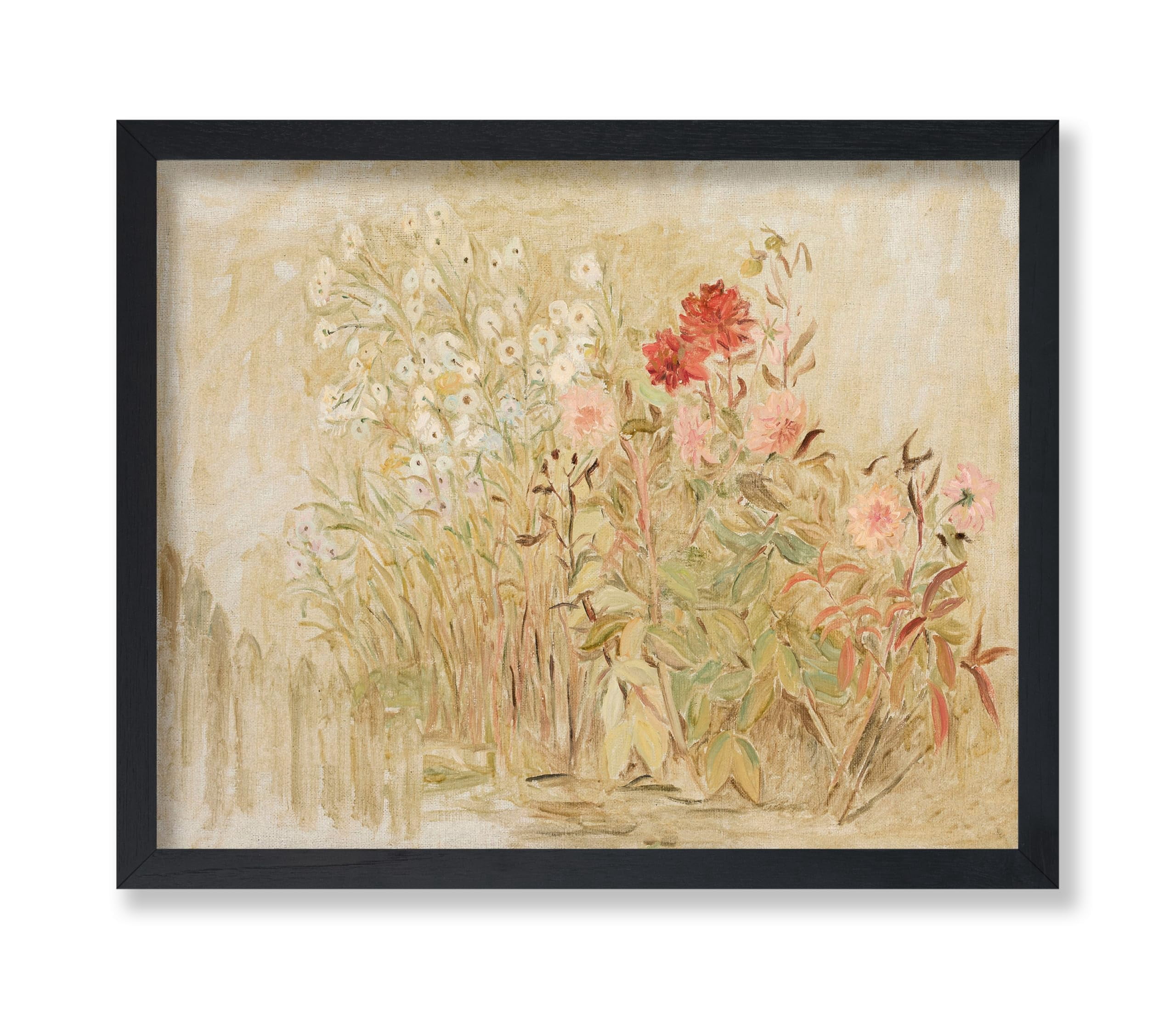 Poster Master Vintage Botanical Poster - Retro Floral Print - 16x20 ...