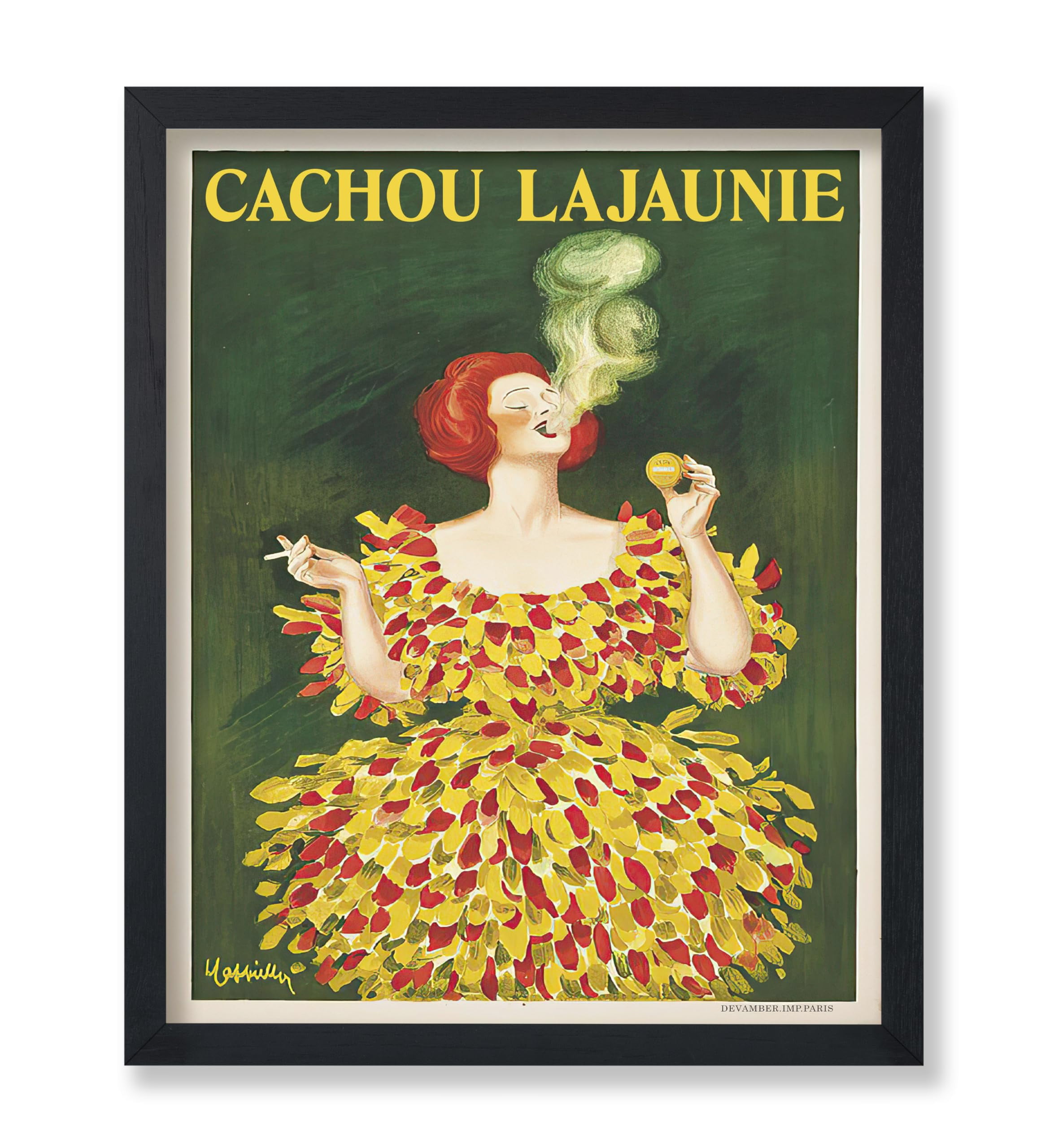 Poster Master Vintage Cachou Lajaunie Poster - Retro Hard Candy Print ...