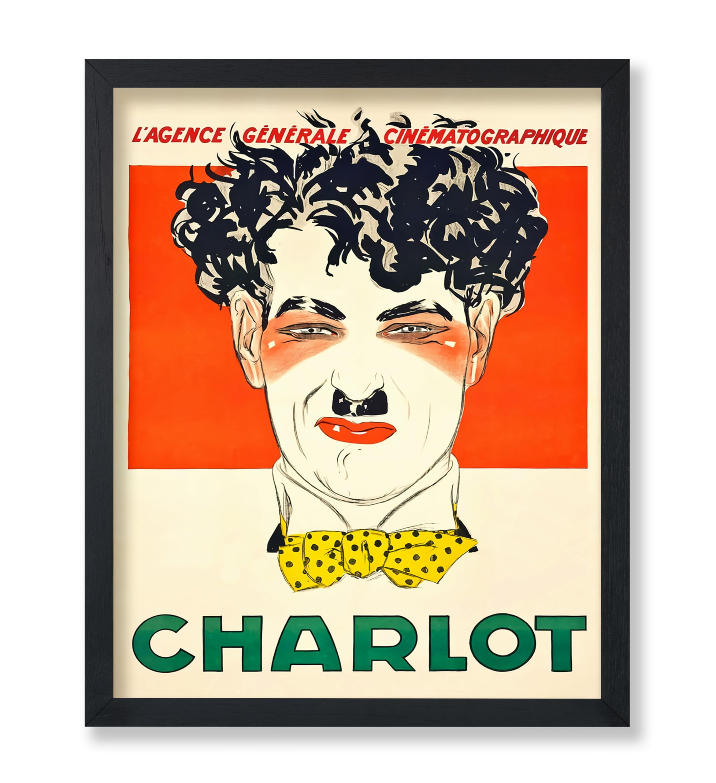 Poster Master Vintage Charlot Movie Poster - Retro Chaplin Print ...