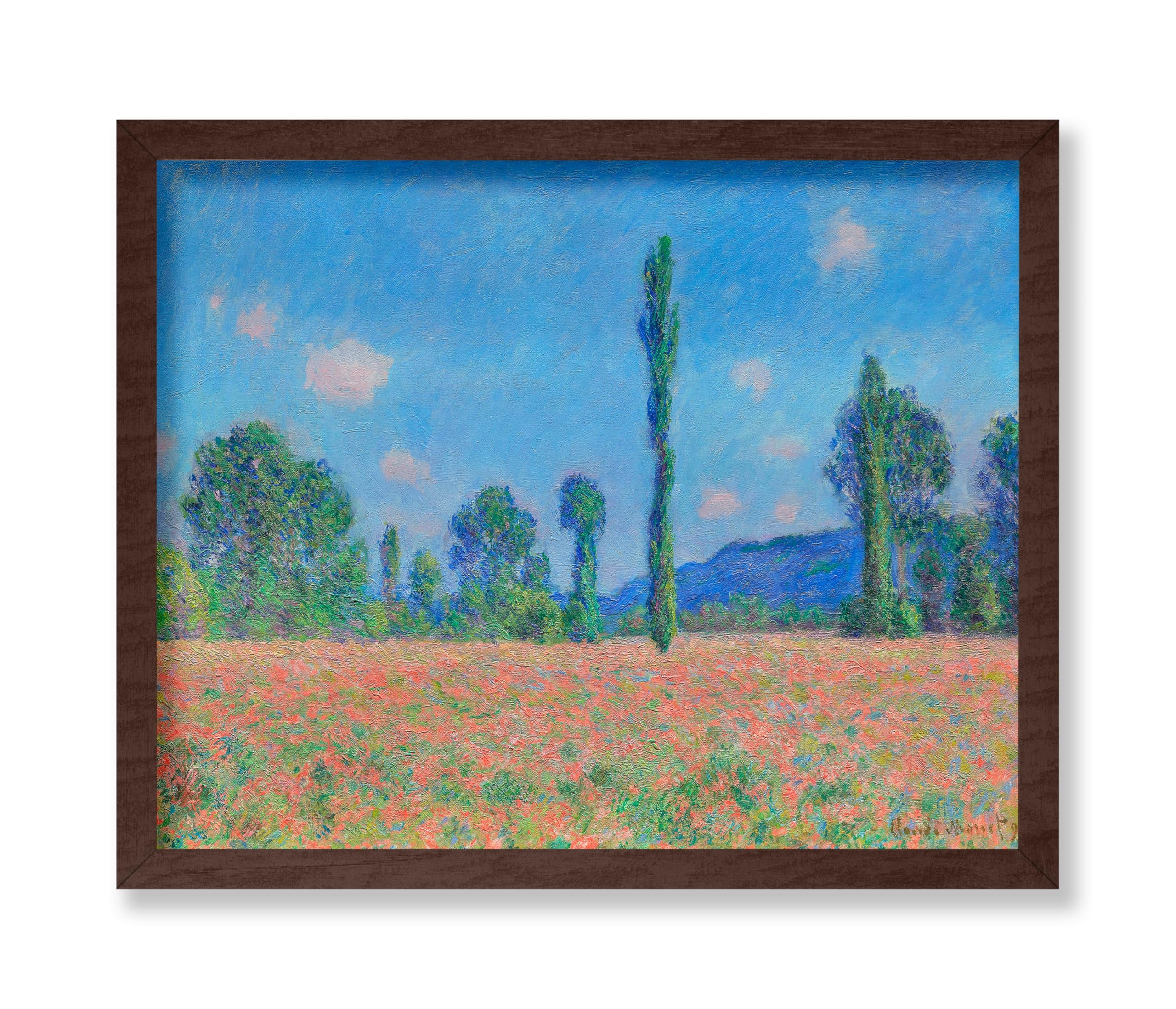 Poster Master Vintage Claude Monet Poster - Retro Poppy Field Print ...