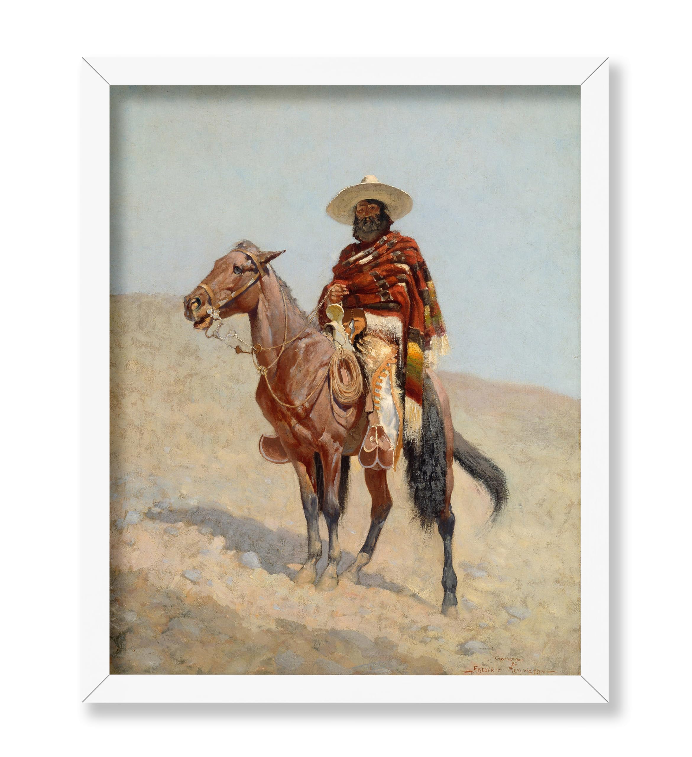 Poster Master Vintage Cowboy Poster - Retro A Mexican Vaquero Print ...