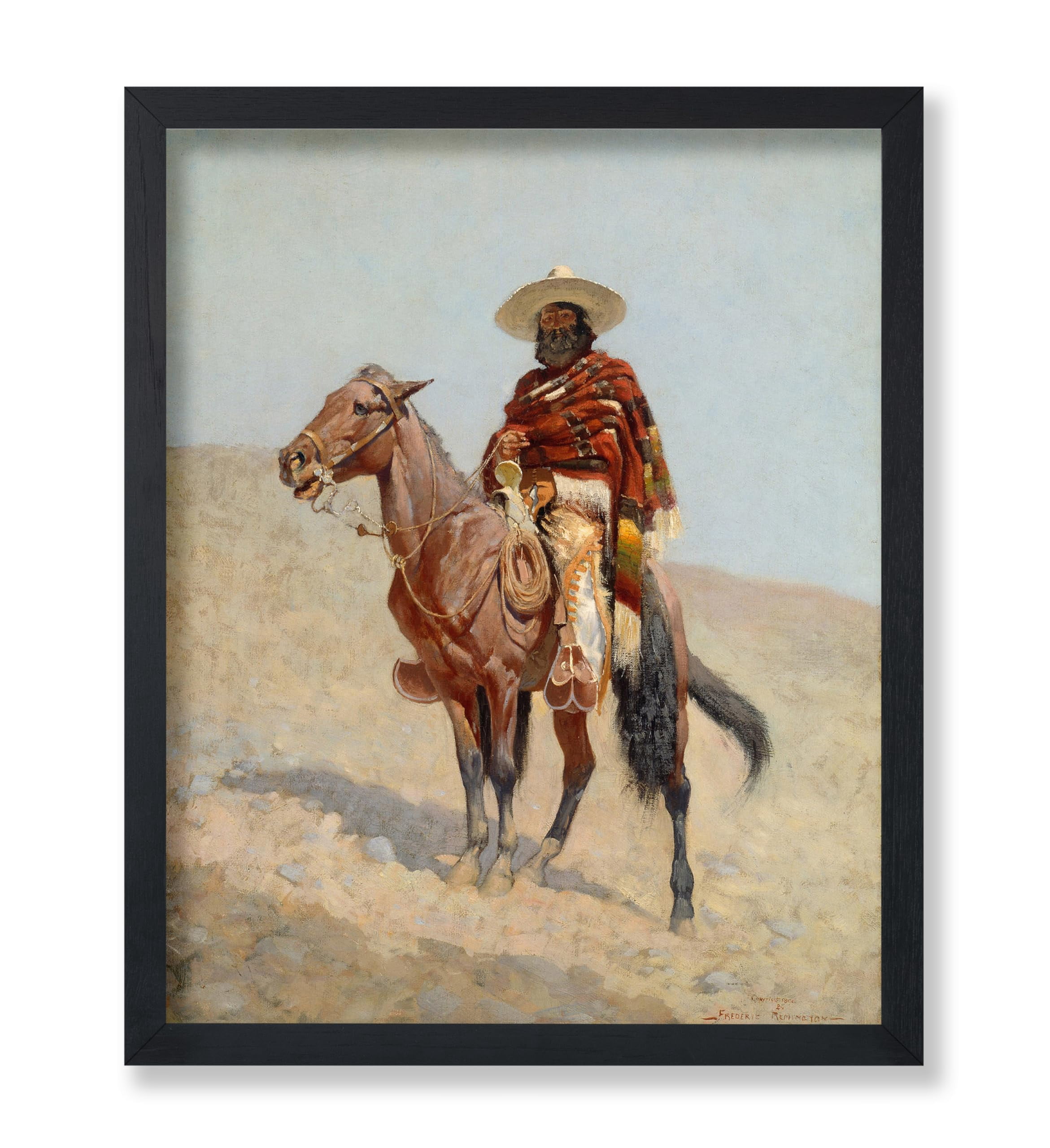 Poster Master Vintage Cowboy Poster - Retro A Mexican Vaquero Print ...
