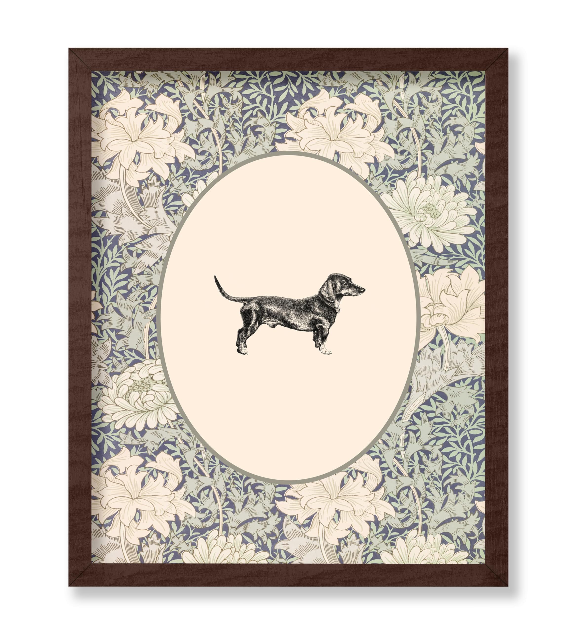 Poster Master Vintage Dachshunds Poster - Retro Weiner Dog Print - Dog ...