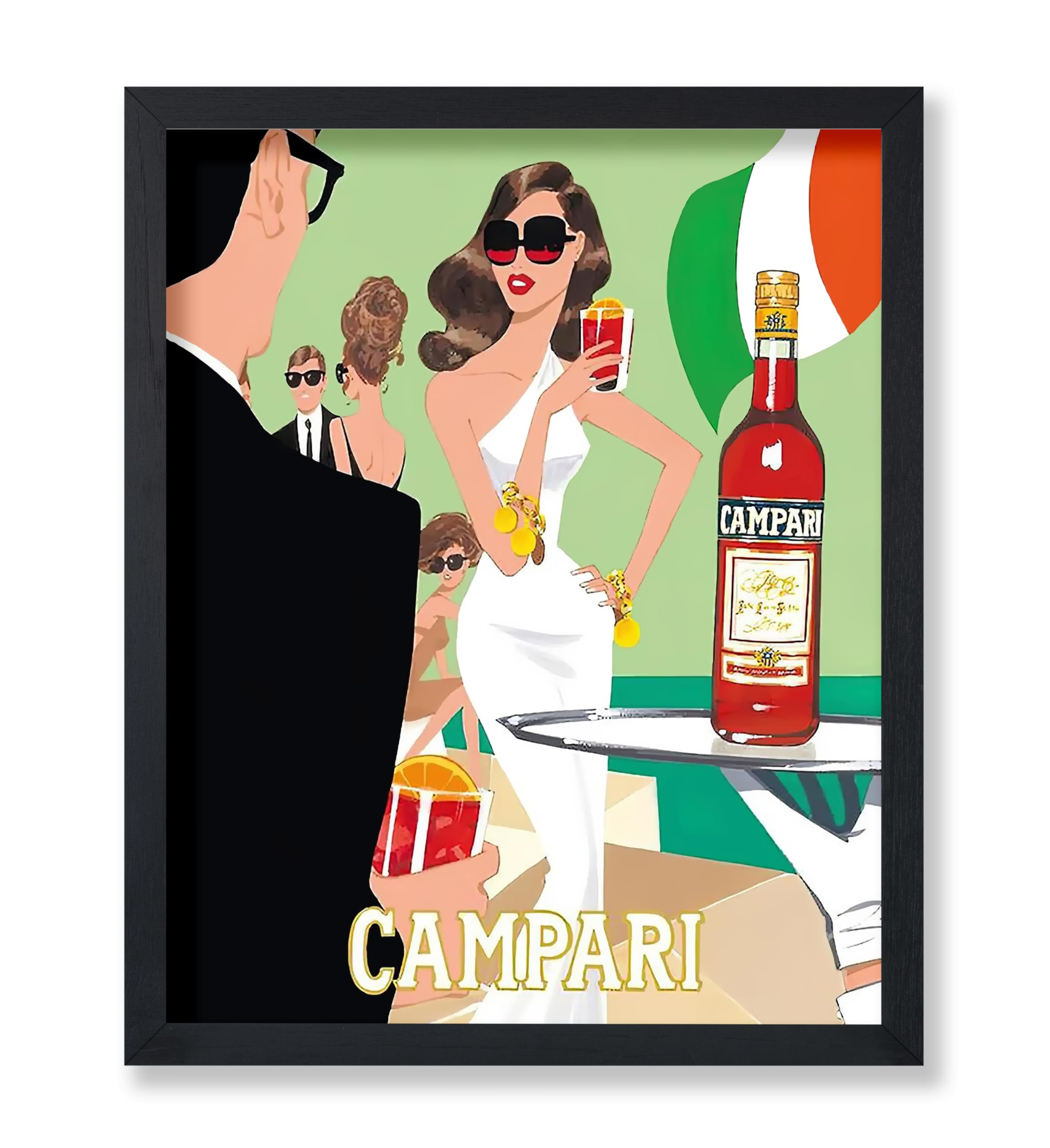 Poster Master Vintage Food & Drink Poster - Retro Campari Print ...