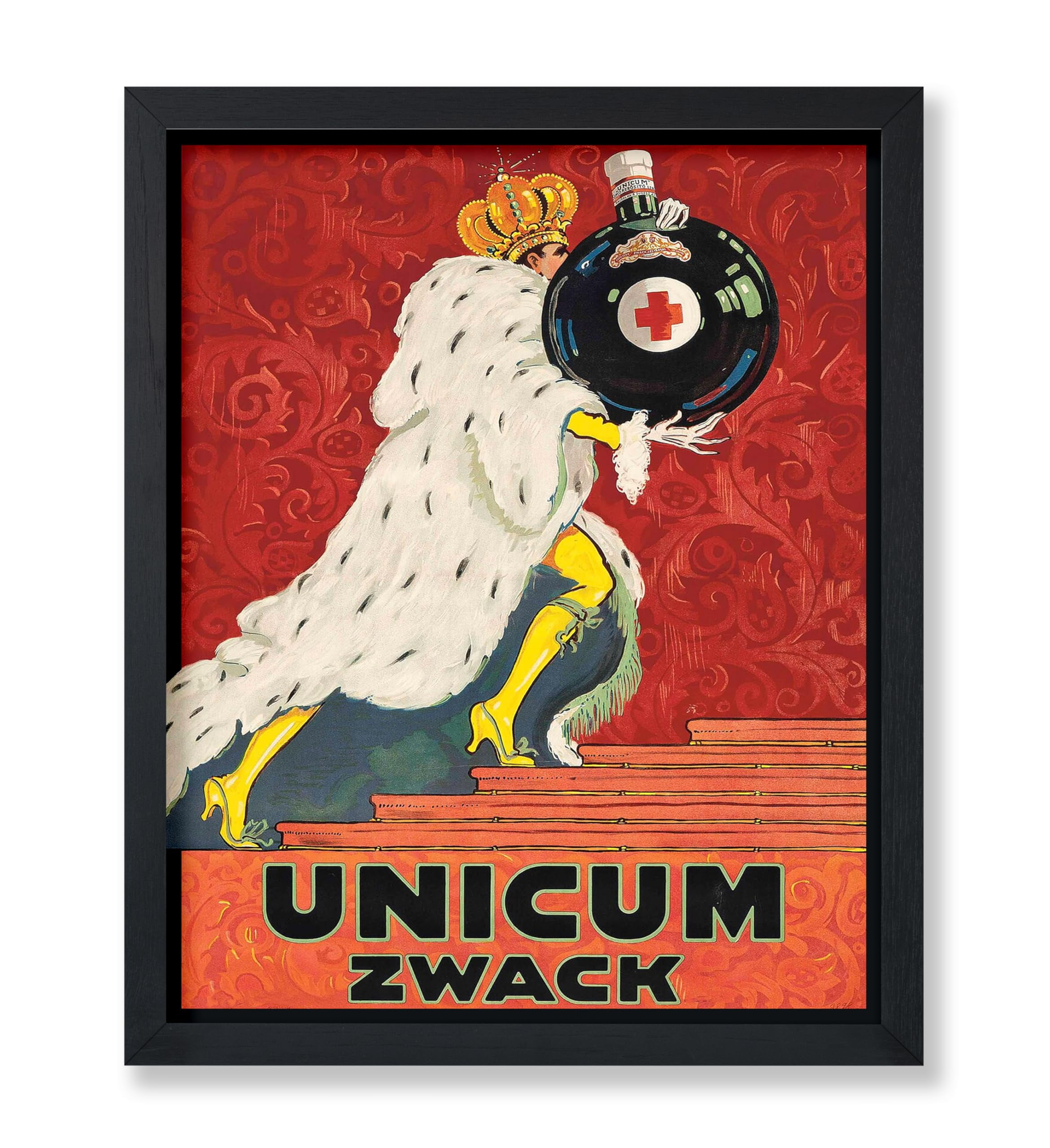 Poster Master Vintage Food & Drink Poster - Retro Unicum Zwack Print ...