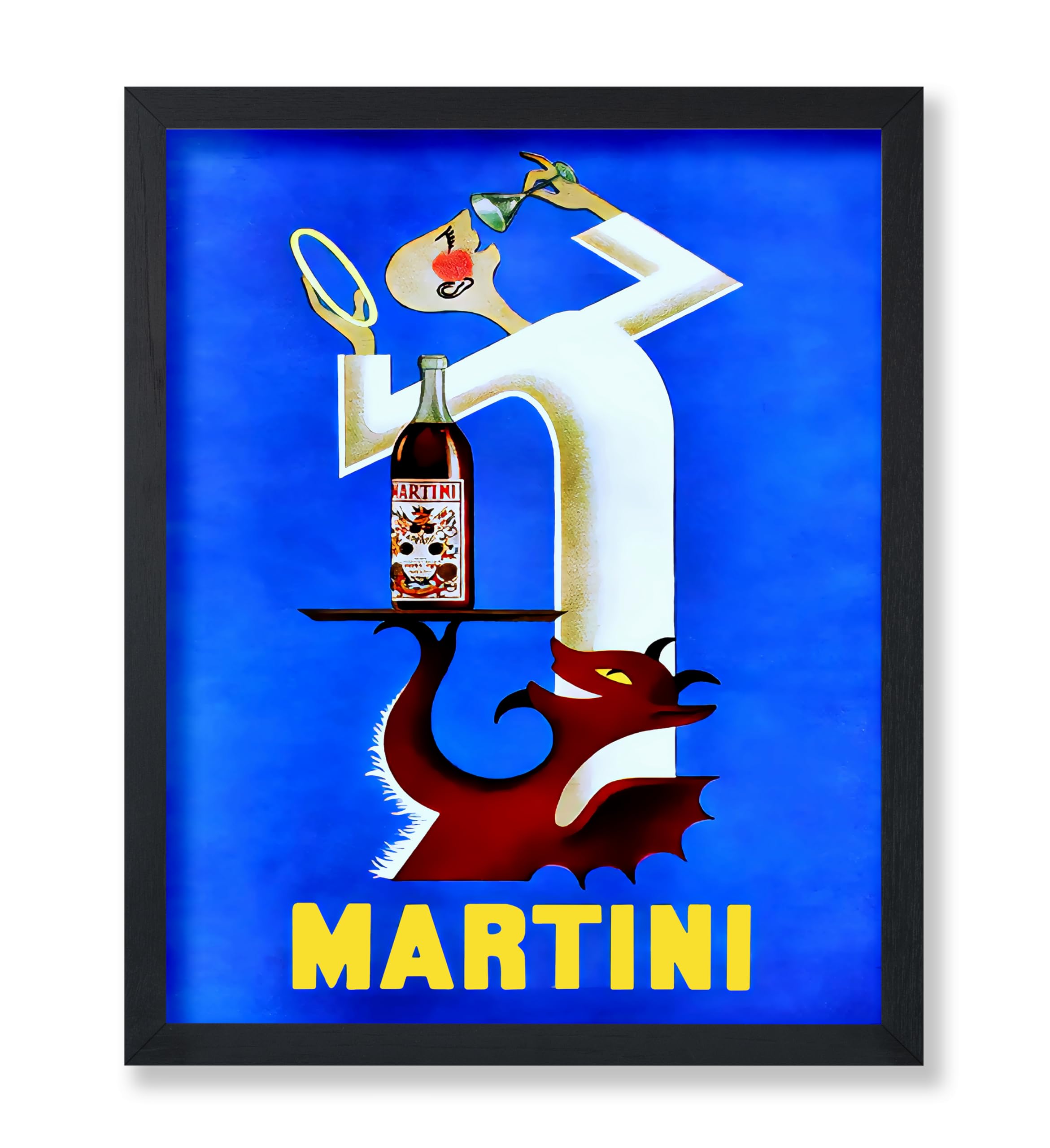 Poster Master Vintage Food & Drink Poster - Retro Martini Print ...