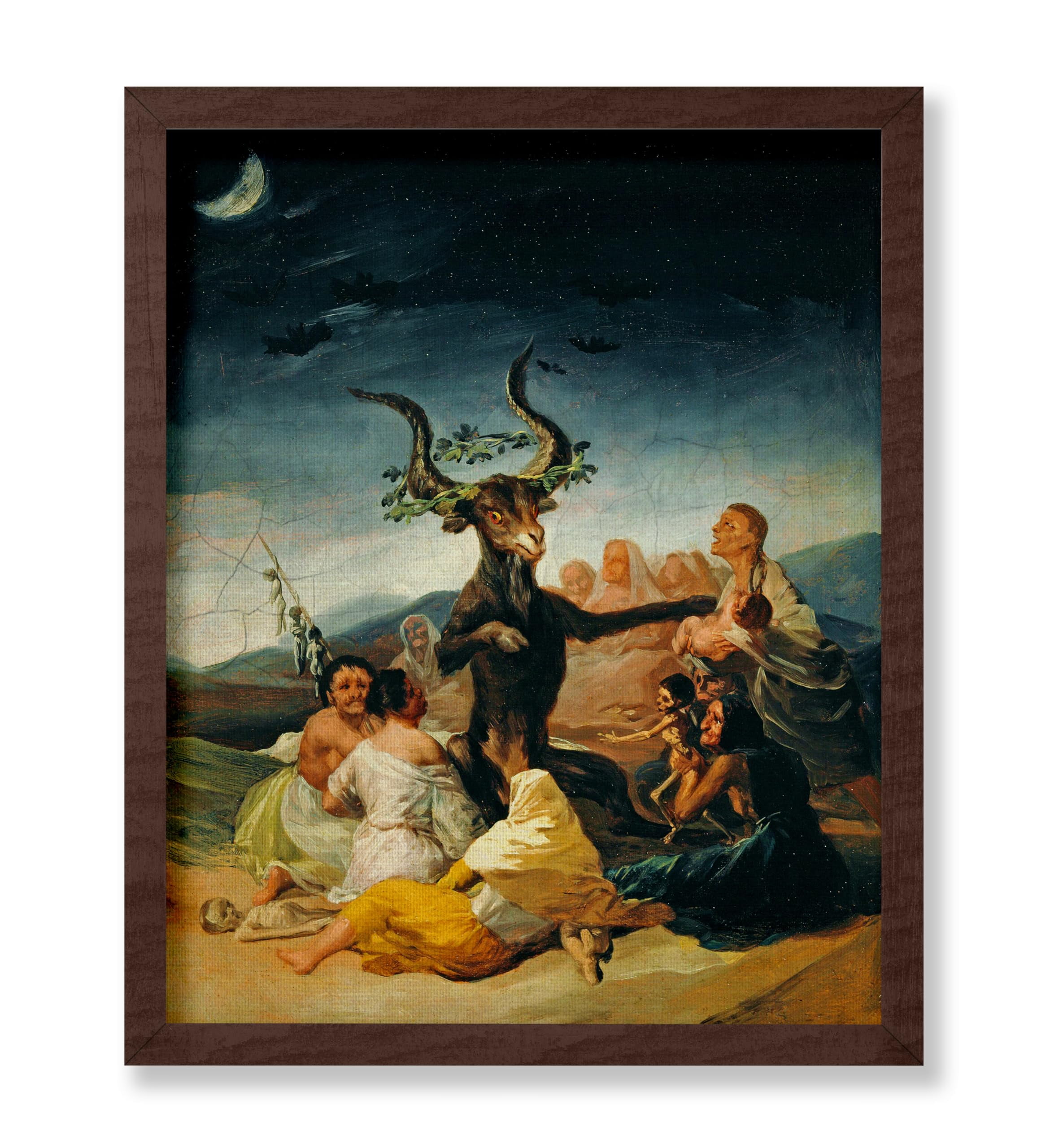 Poster Master Vintage Francisco Goya Poster - Retro Occult Print - Gift ...