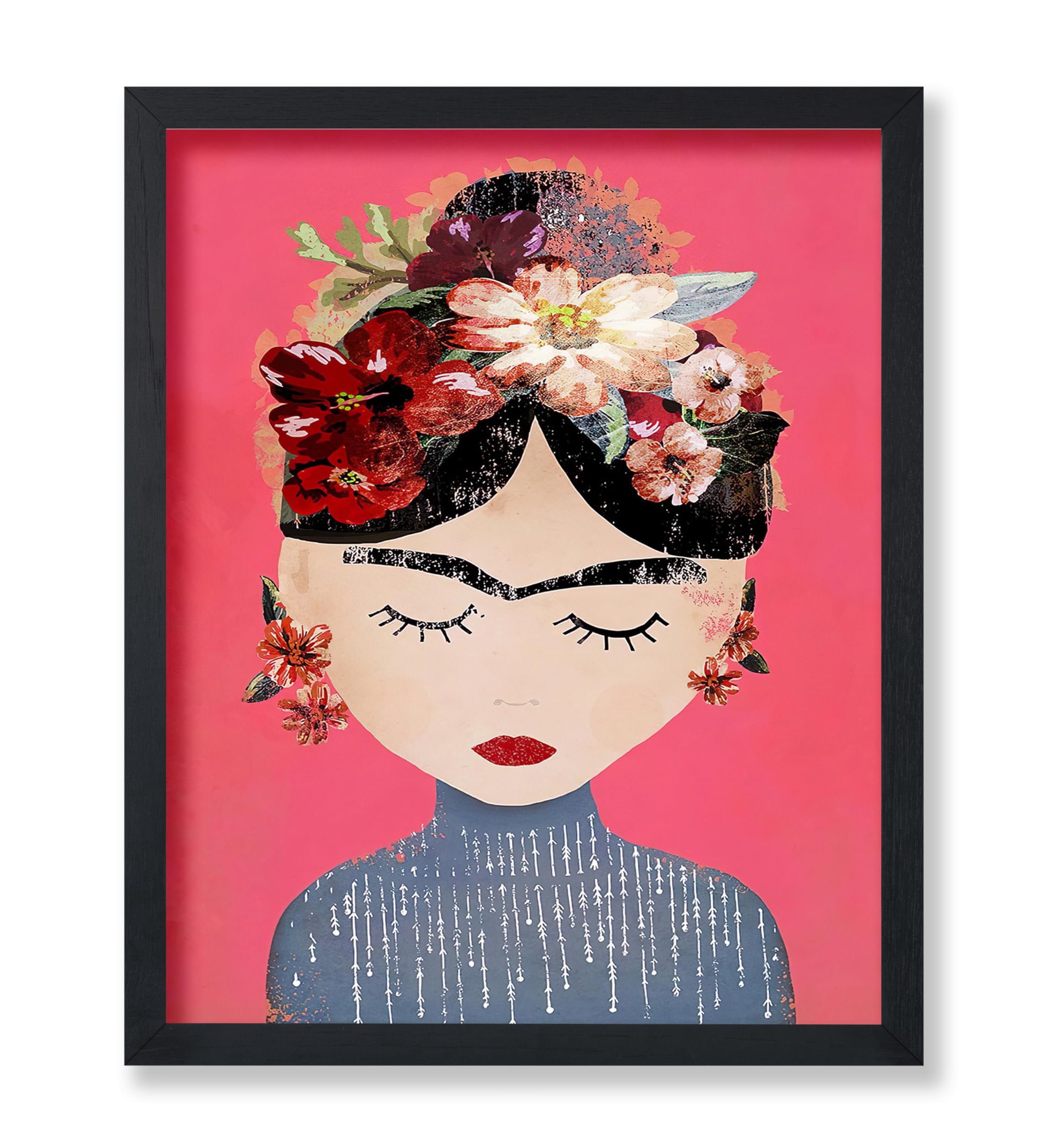 Poster Master Vintage Frida Poster - Retro Magic Realism Print - 16x20 ...