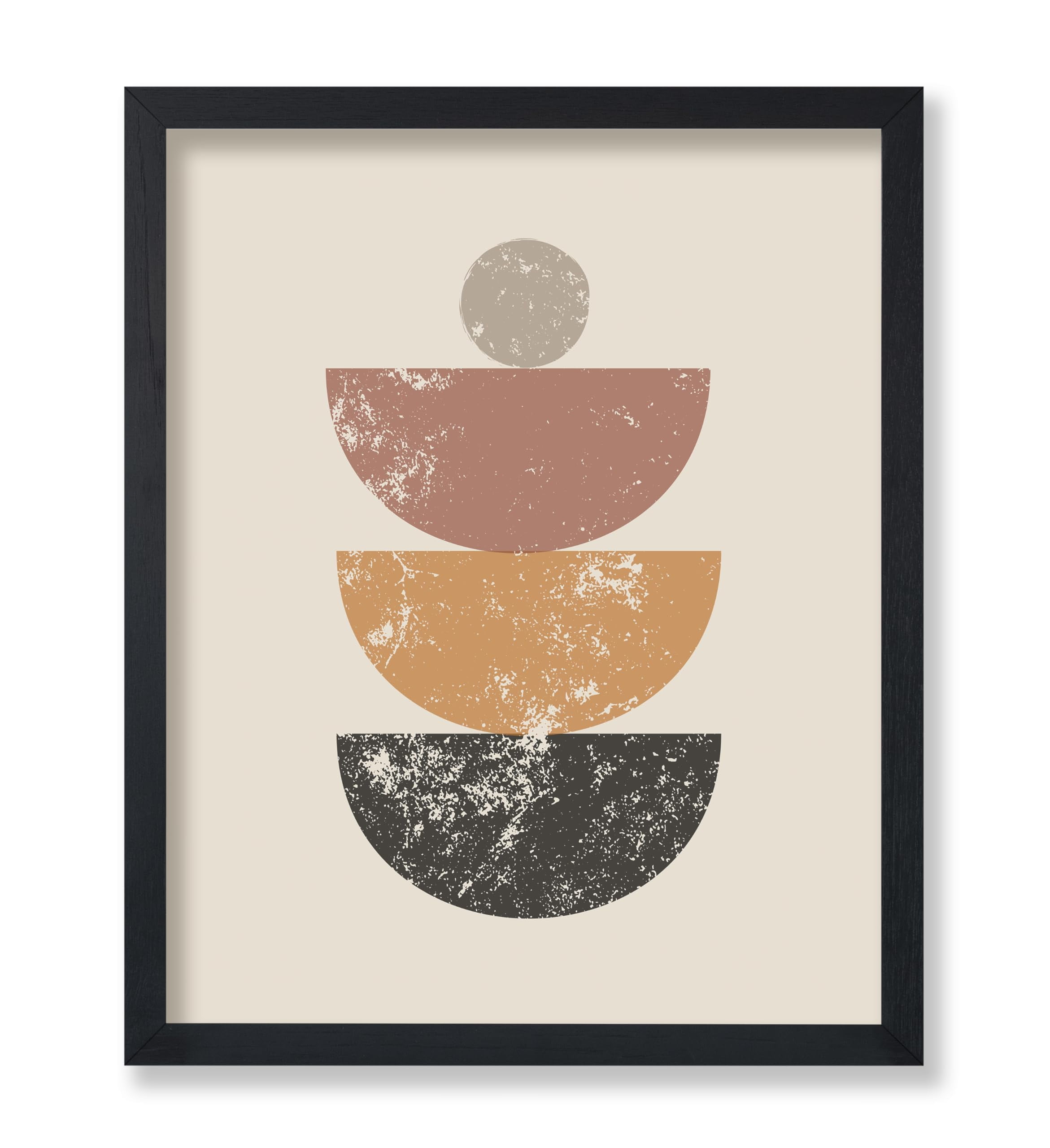 Poster Master Vintage Geometric Boho Poster - Retro Minimalist Print ...