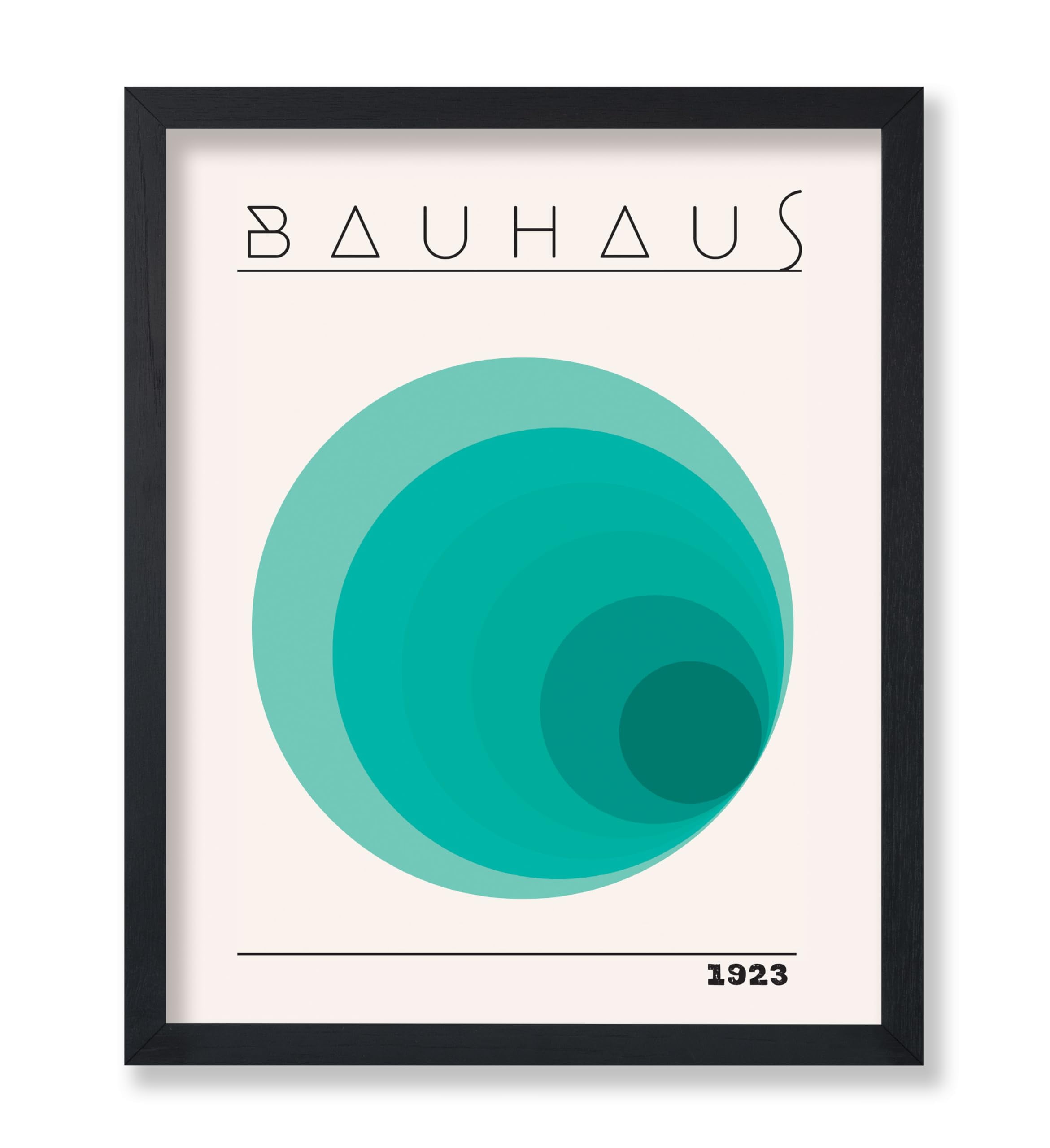 Poster Master Vintage Geometric Poster - Retro Minimalist Print - Mid ...
