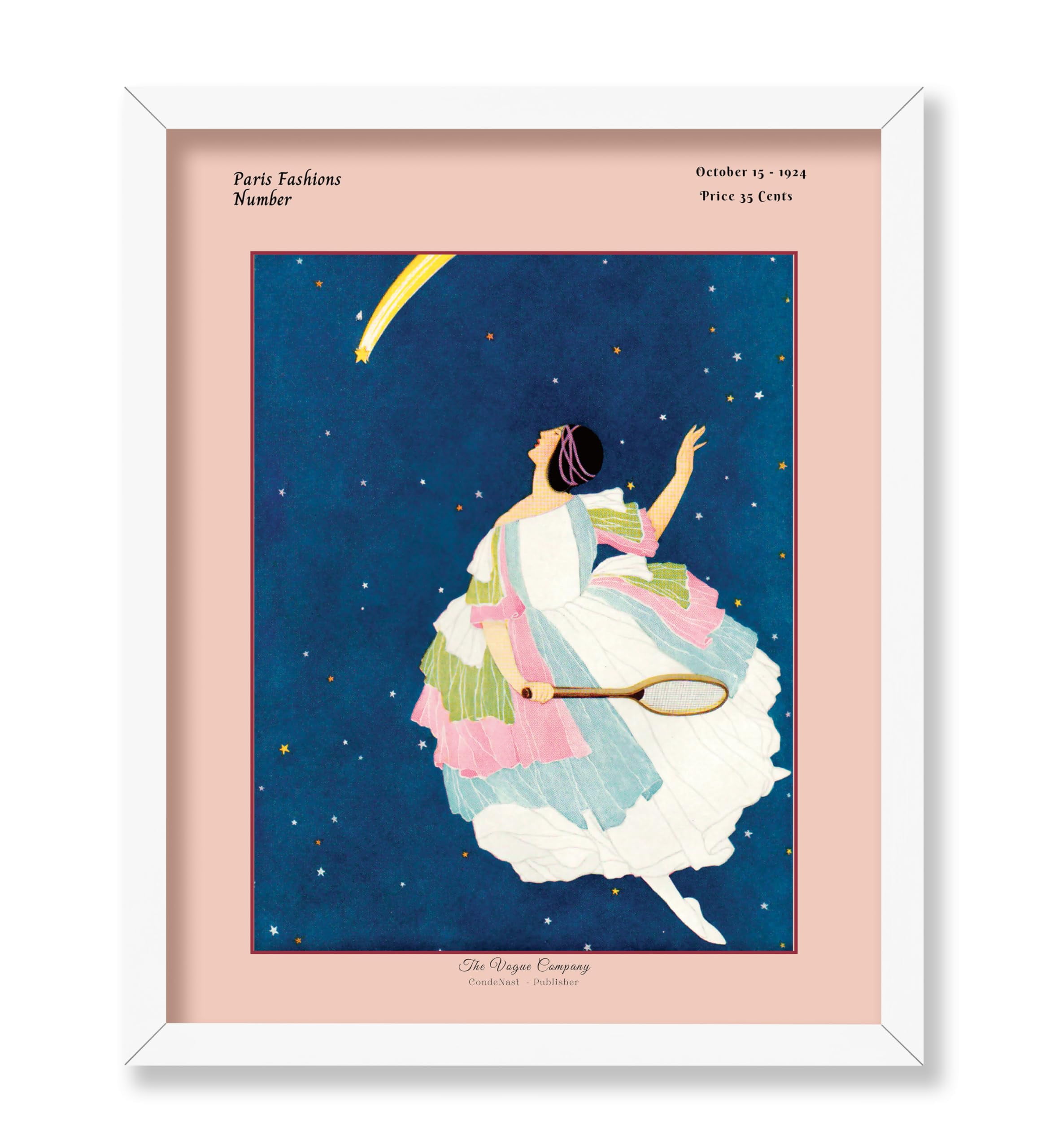 Poster Master Vintage George Wolfe Plank Poster - Retro Deco Print ...