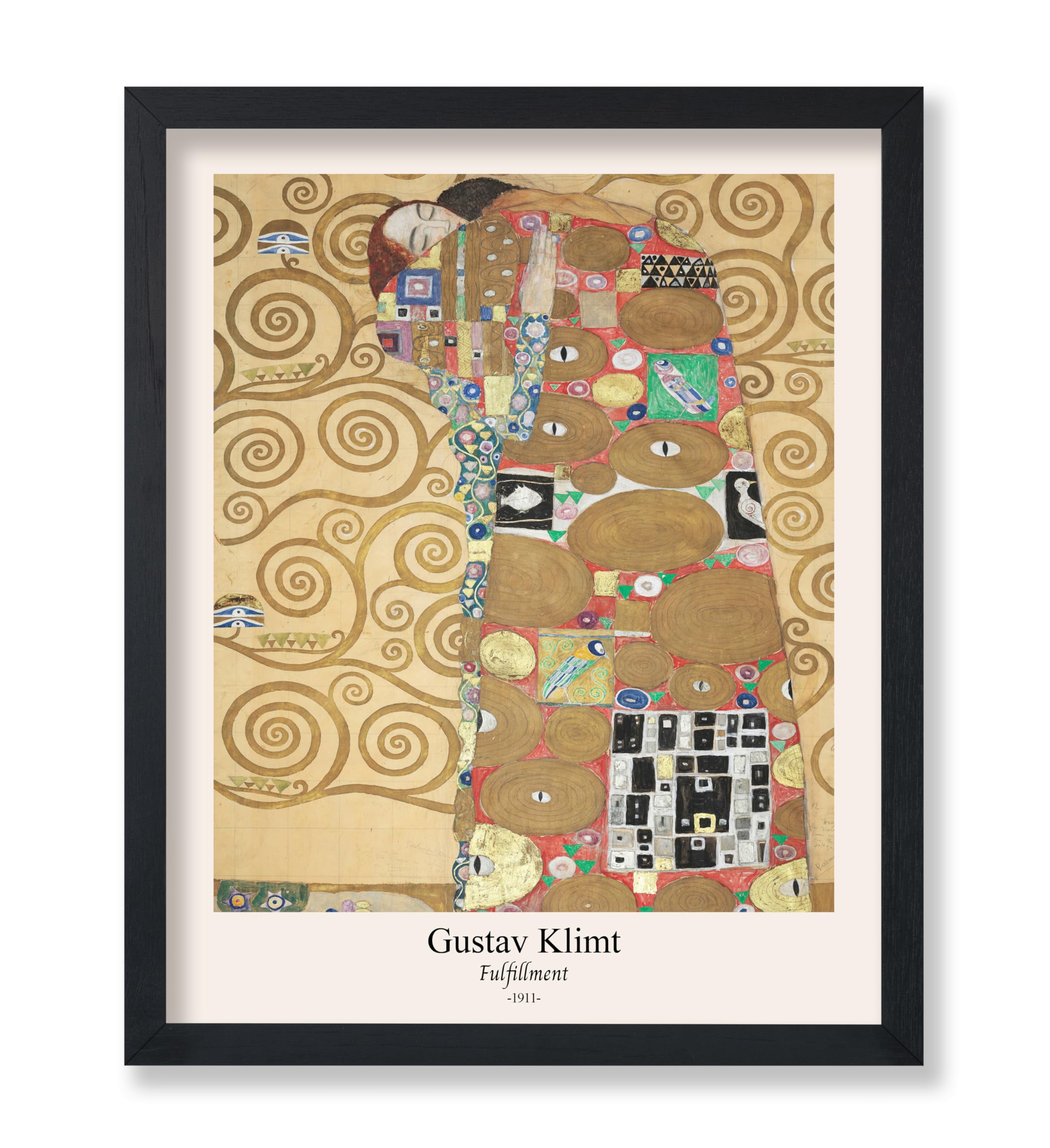 Poster Master Vintage Gustav Klimt Poster - Retro Fulfillment Print ...