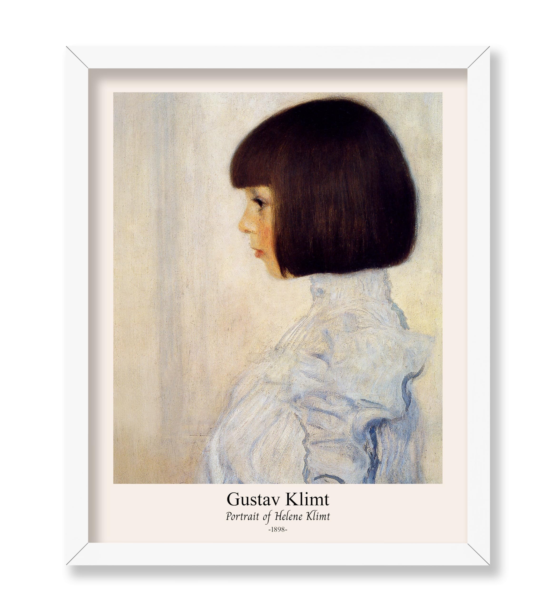 Poster Master Vintage Gustav Klimt Poster - Retro Portrait of Helen ...