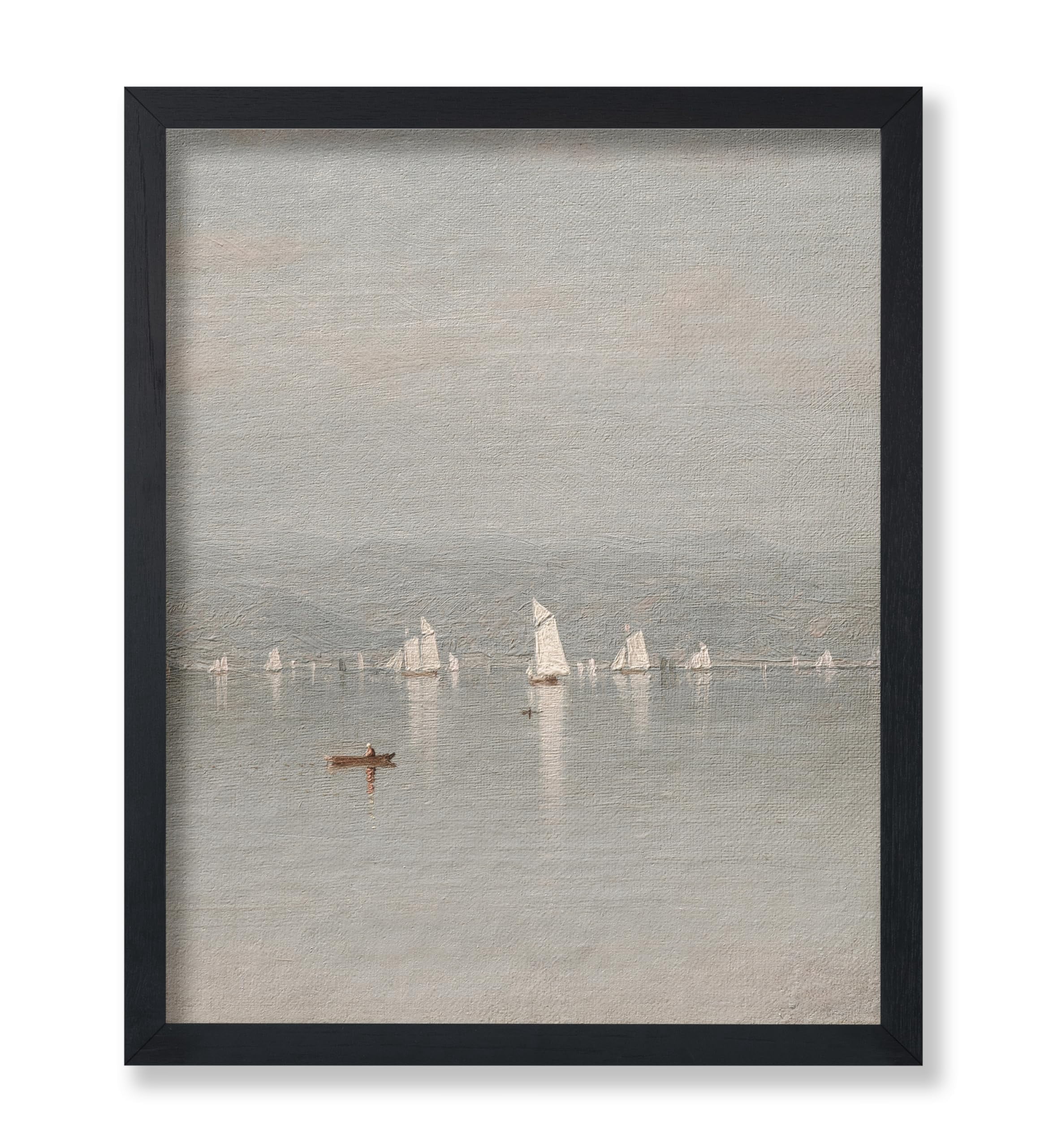 Poster Master Vintage Haverstraw Bay Poster - Retro Sailboats Print ...