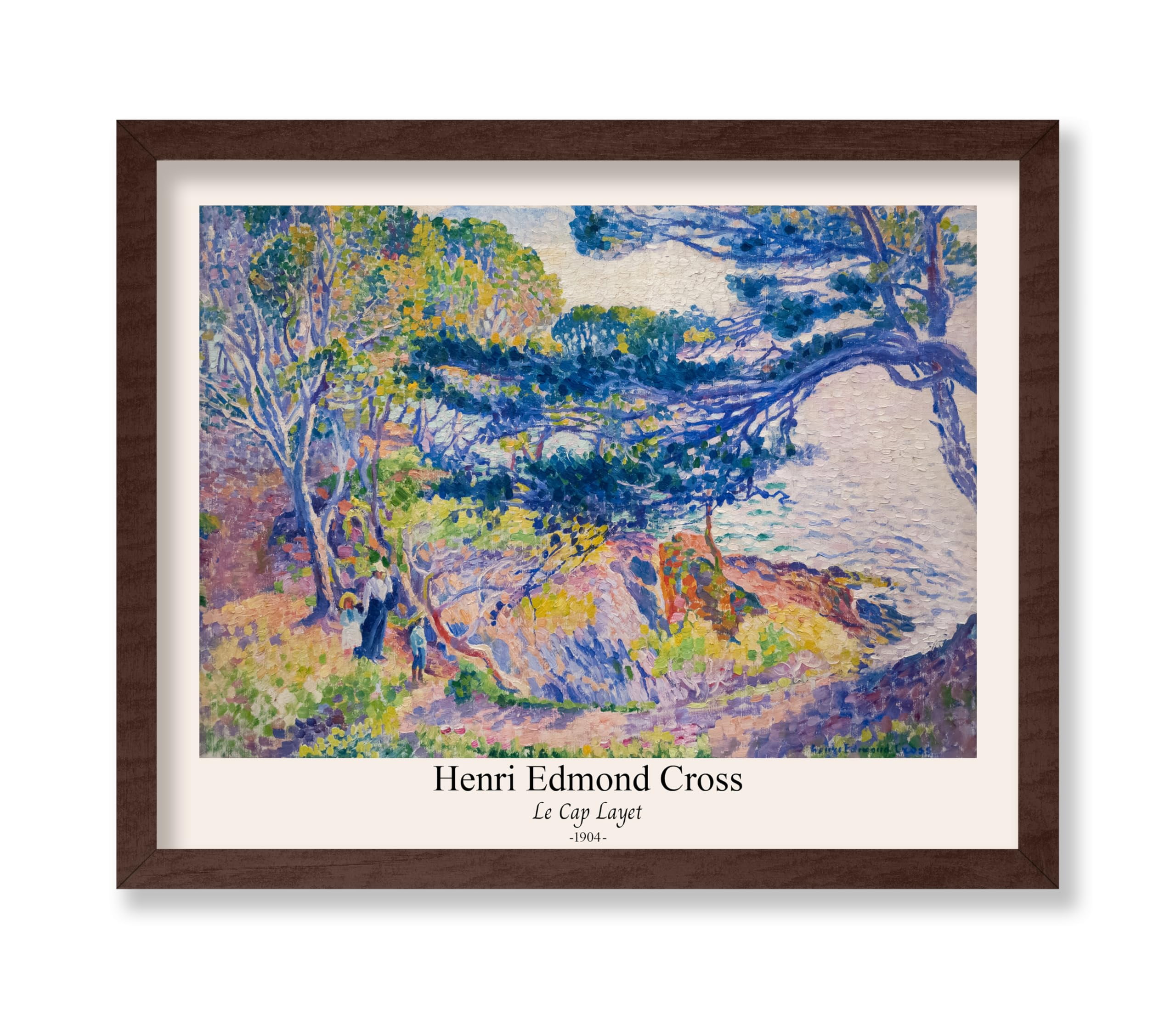 Poster Master Vintage Henri Edmond Cross Poster - Retro Cap Layet Print - Impressionism Art ...