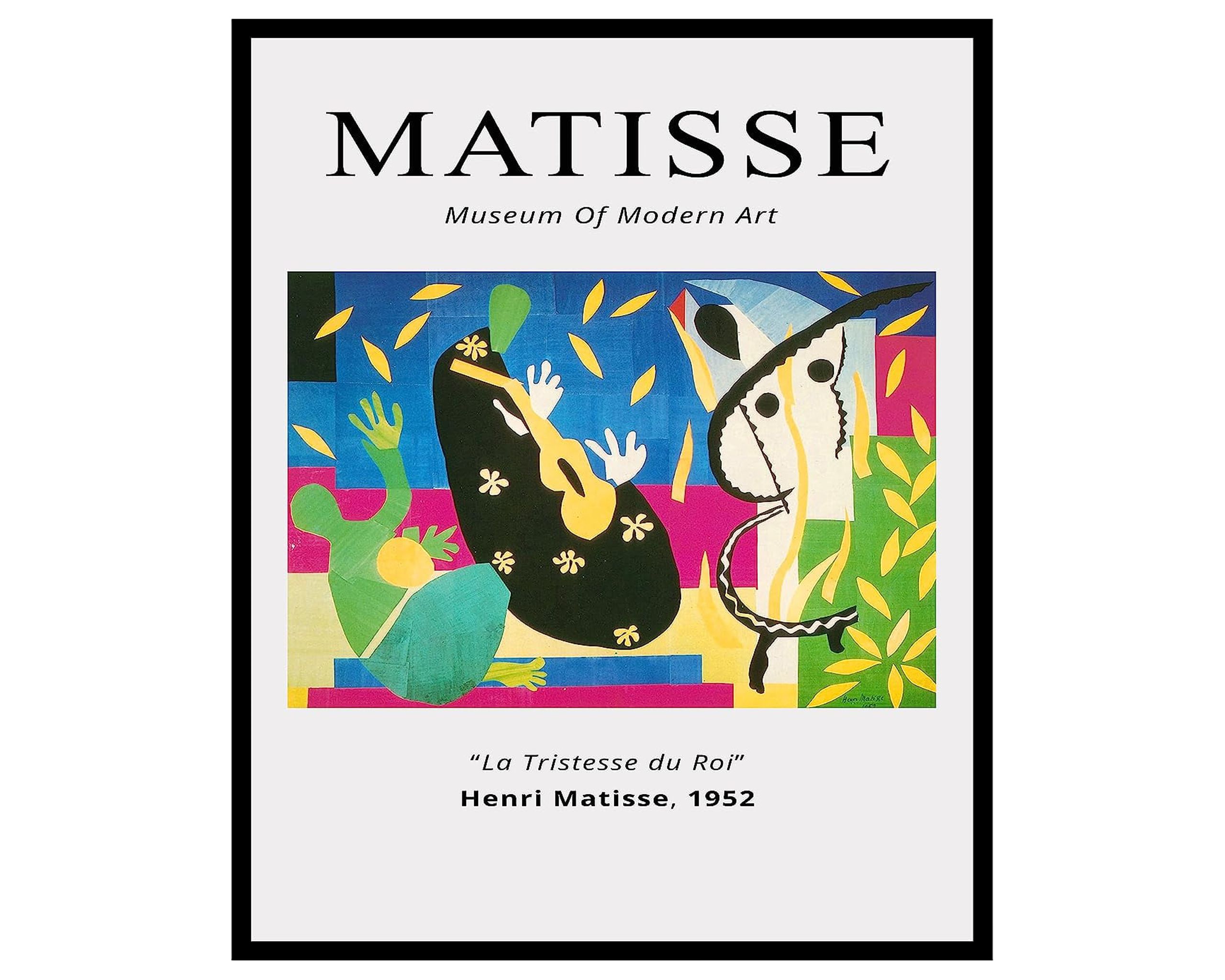 Poster Master Vintage Henri Matisse Poster - Retro Fauvism Print ...