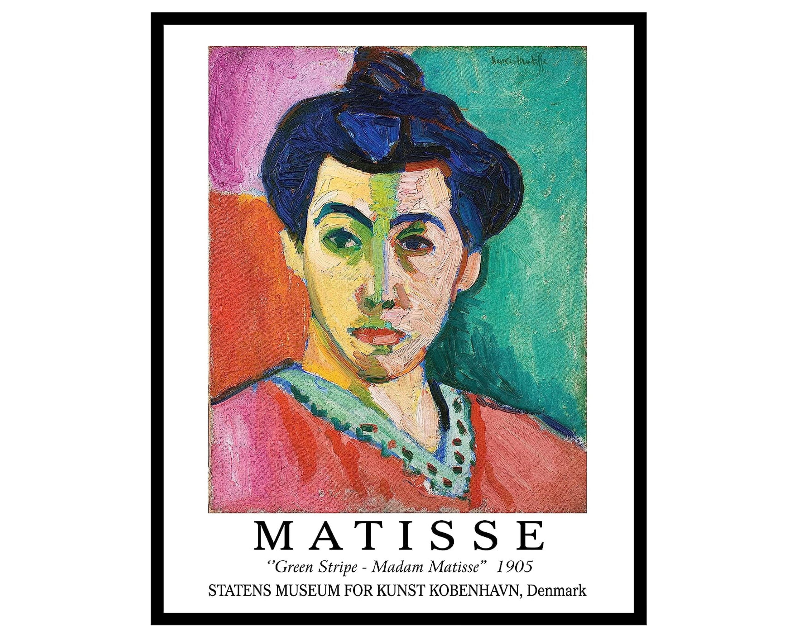 Poster Master Vintage Henri Matisse Poster - Retro Fauvism Print ...