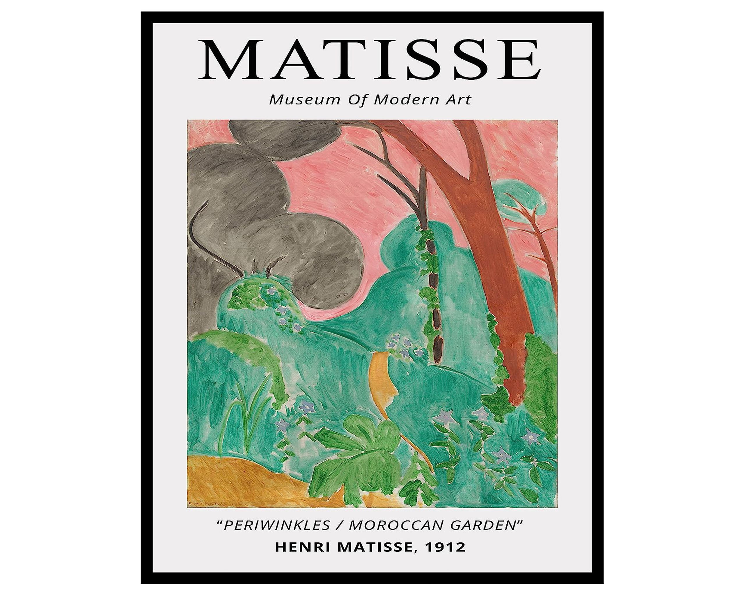 Poster Master Vintage Henri Matisse Poster - Retro Fauvism Print - 8x10 ...