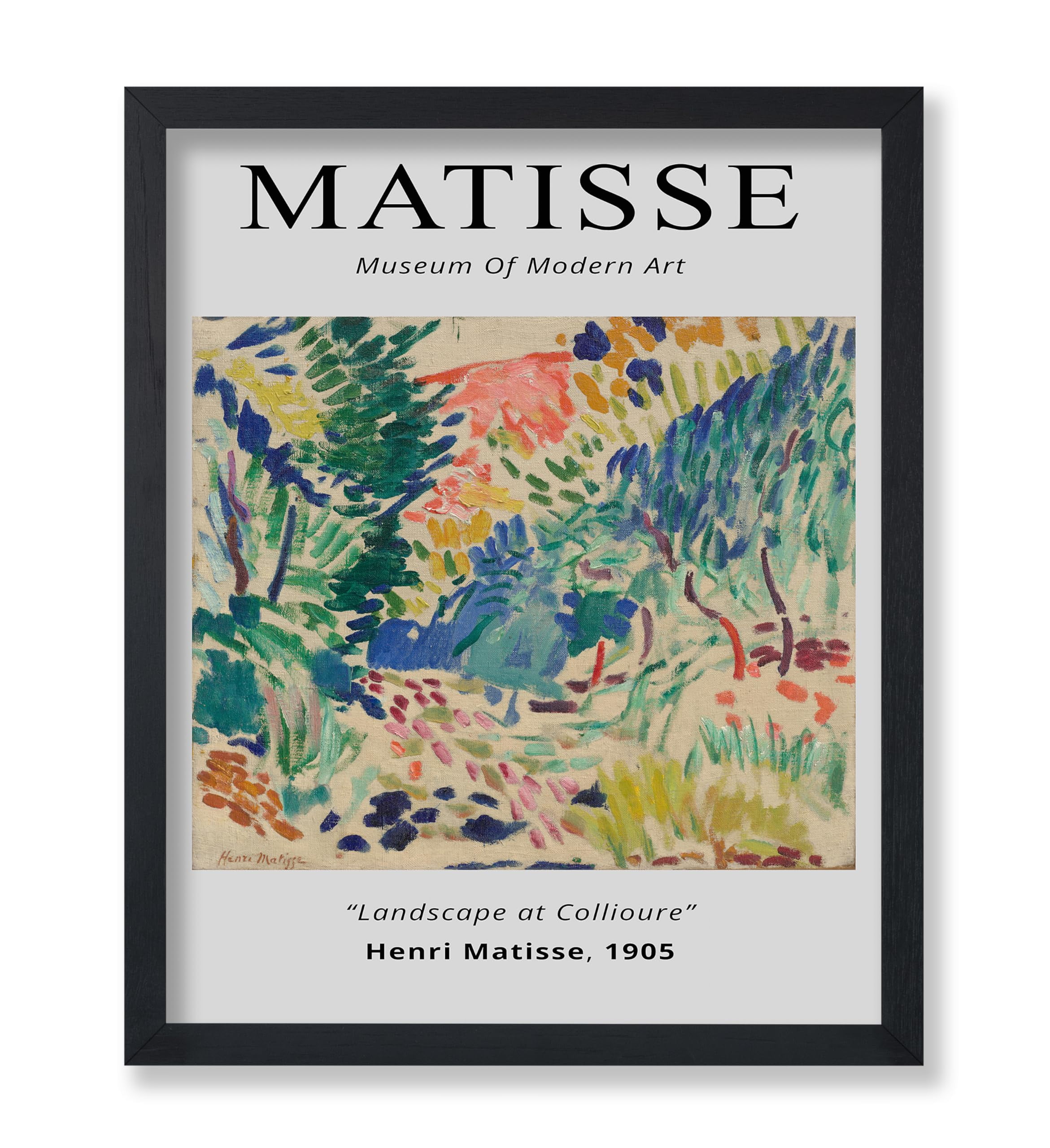 Poster Master Vintage Henri Matisse Poster - Retro Fauvism Print - Gift ...