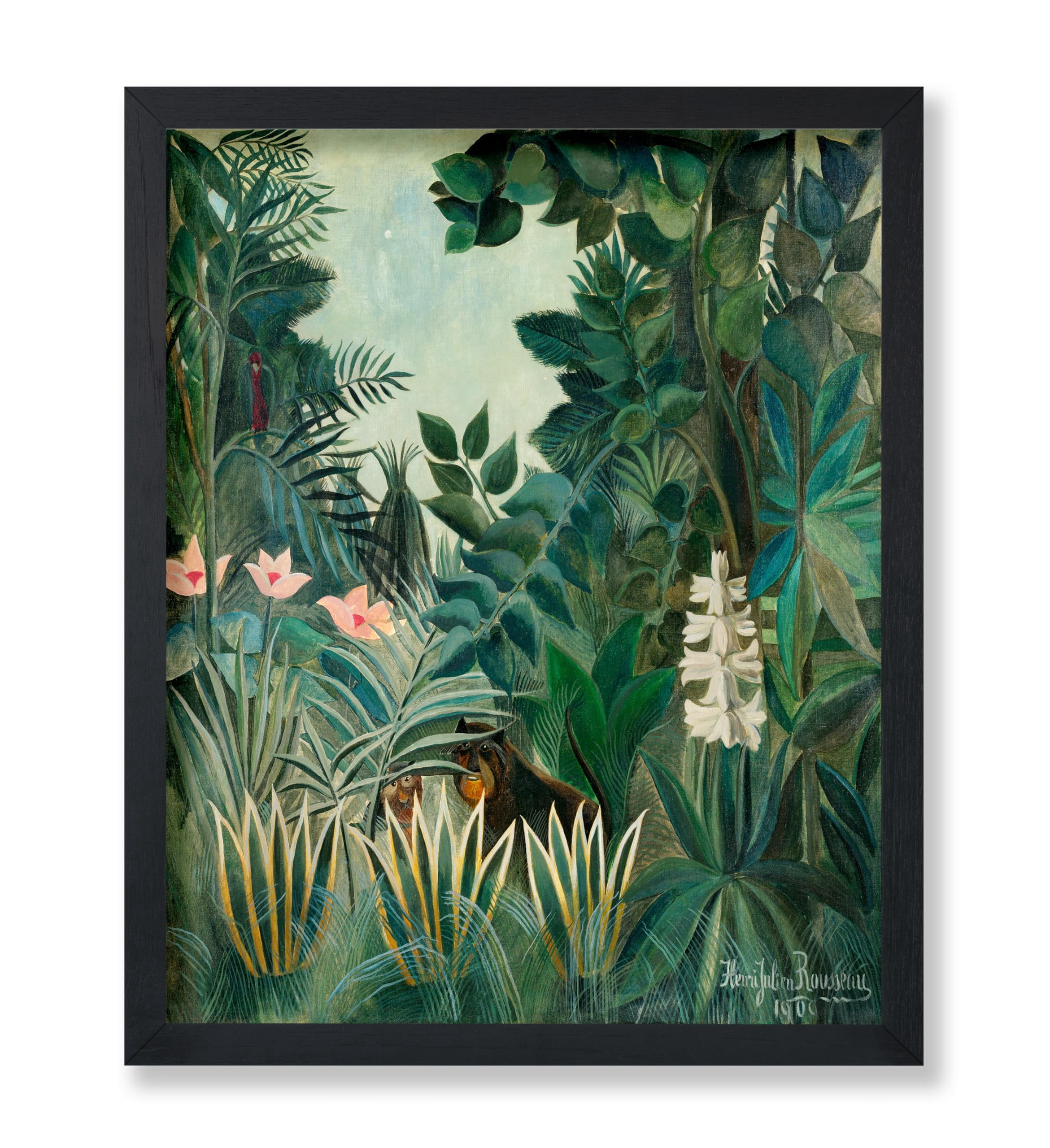 Poster Master Vintage Henri Rousseau Poster - Retro The Equatorial ...
