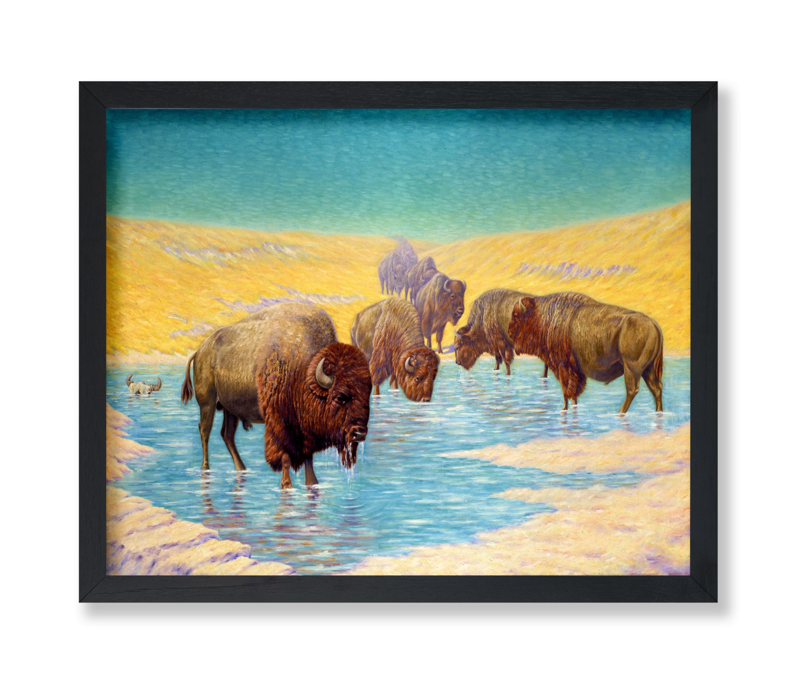 Poster Master Vintage Illustration Poster - Retro Animal Print - 8x10 ...