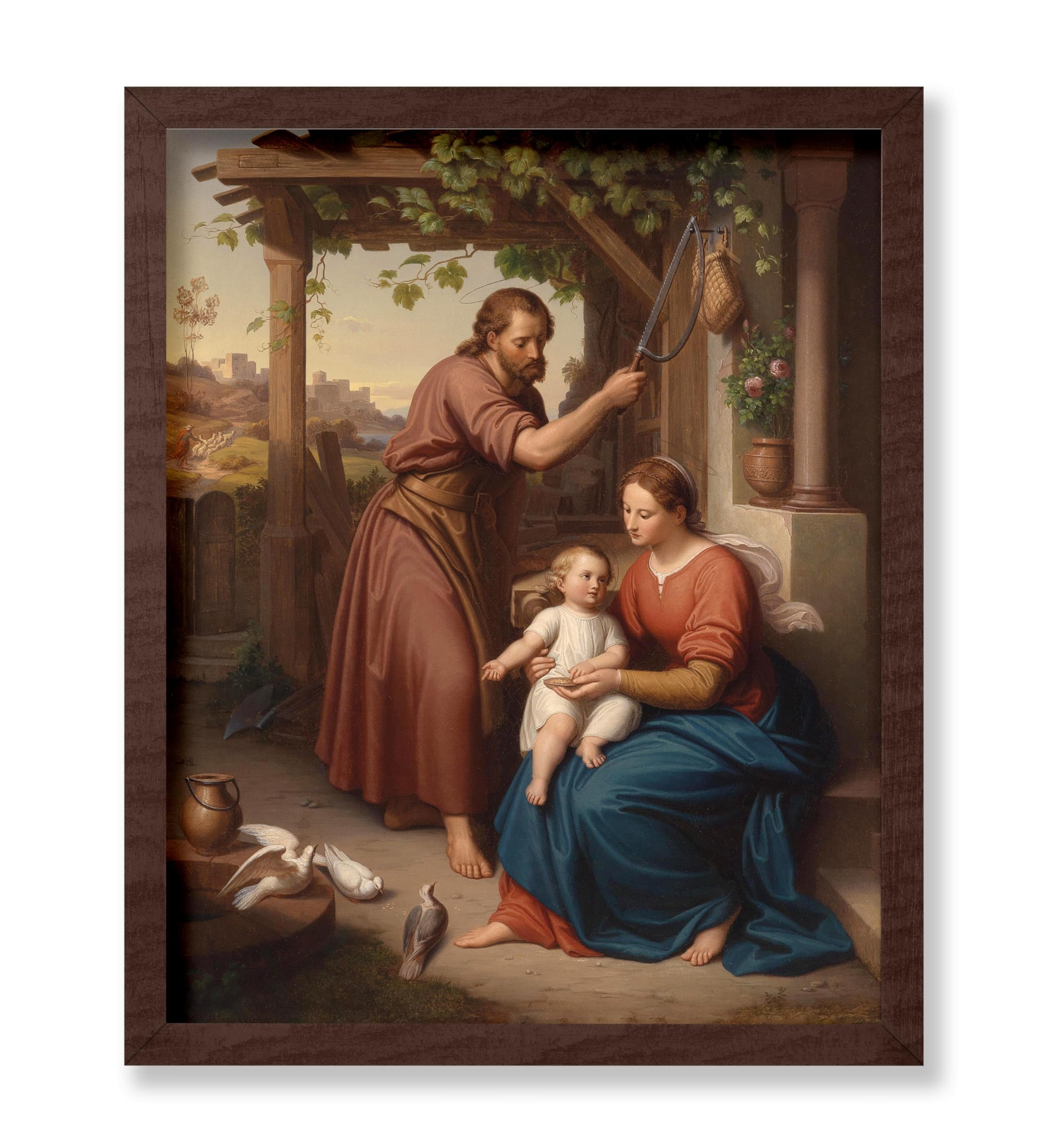 Poster Master Vintage Illustration Poster - Retro Christian Print ...