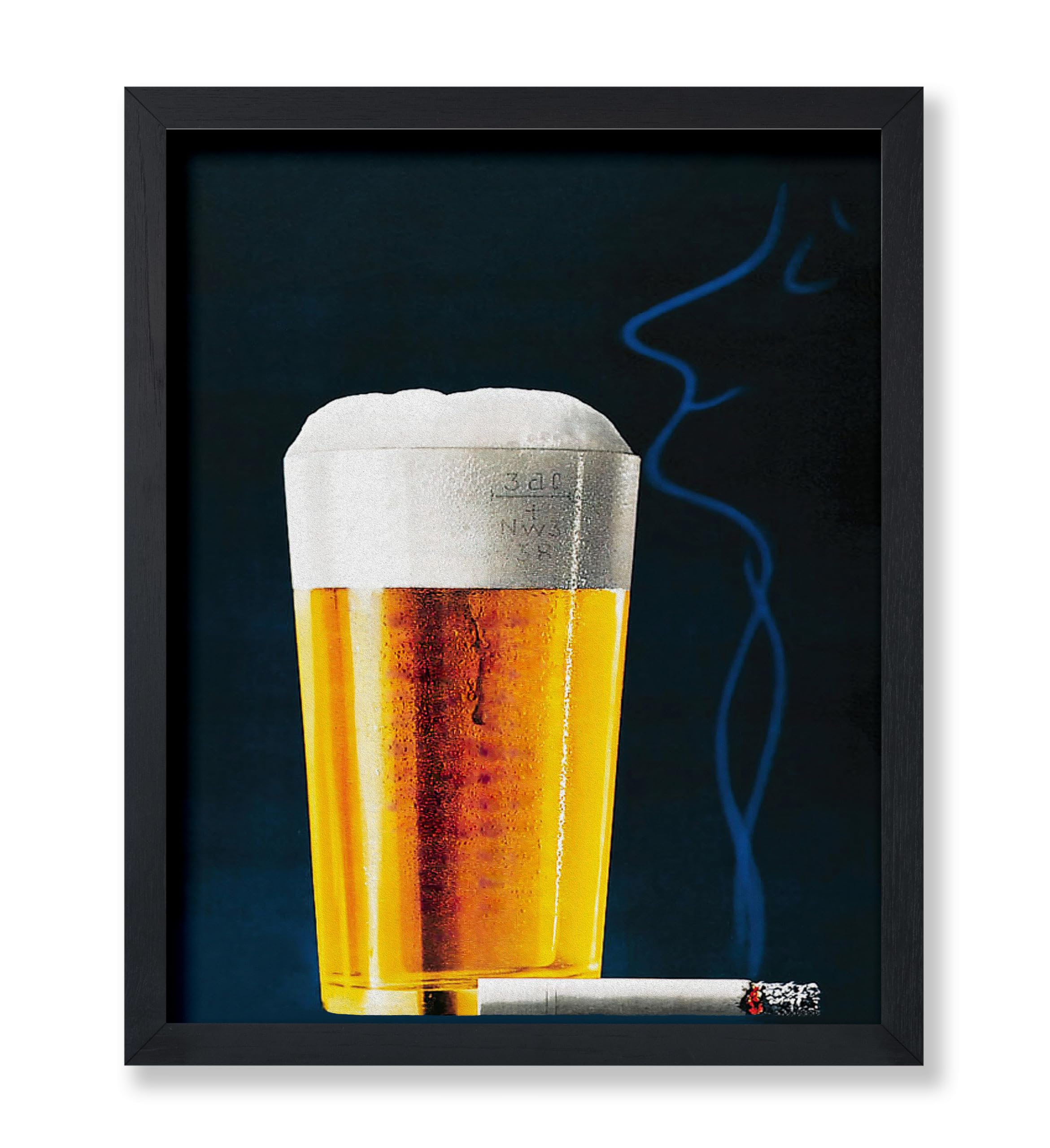 Poster Master Vintage Illustration Poster - Retro Minimalist Print ...