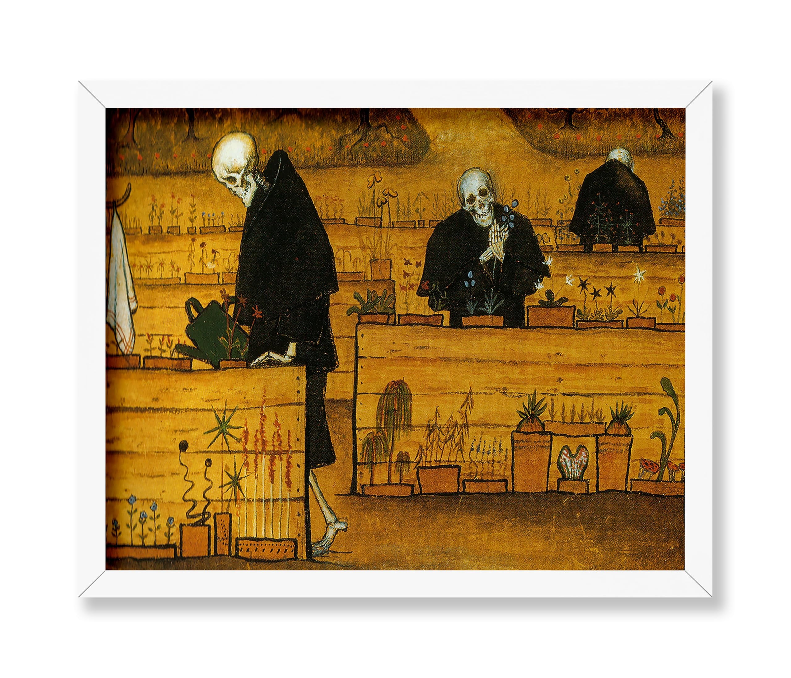 Poster Master Vintage Illustration Poster - Retro Symbolism Print ...