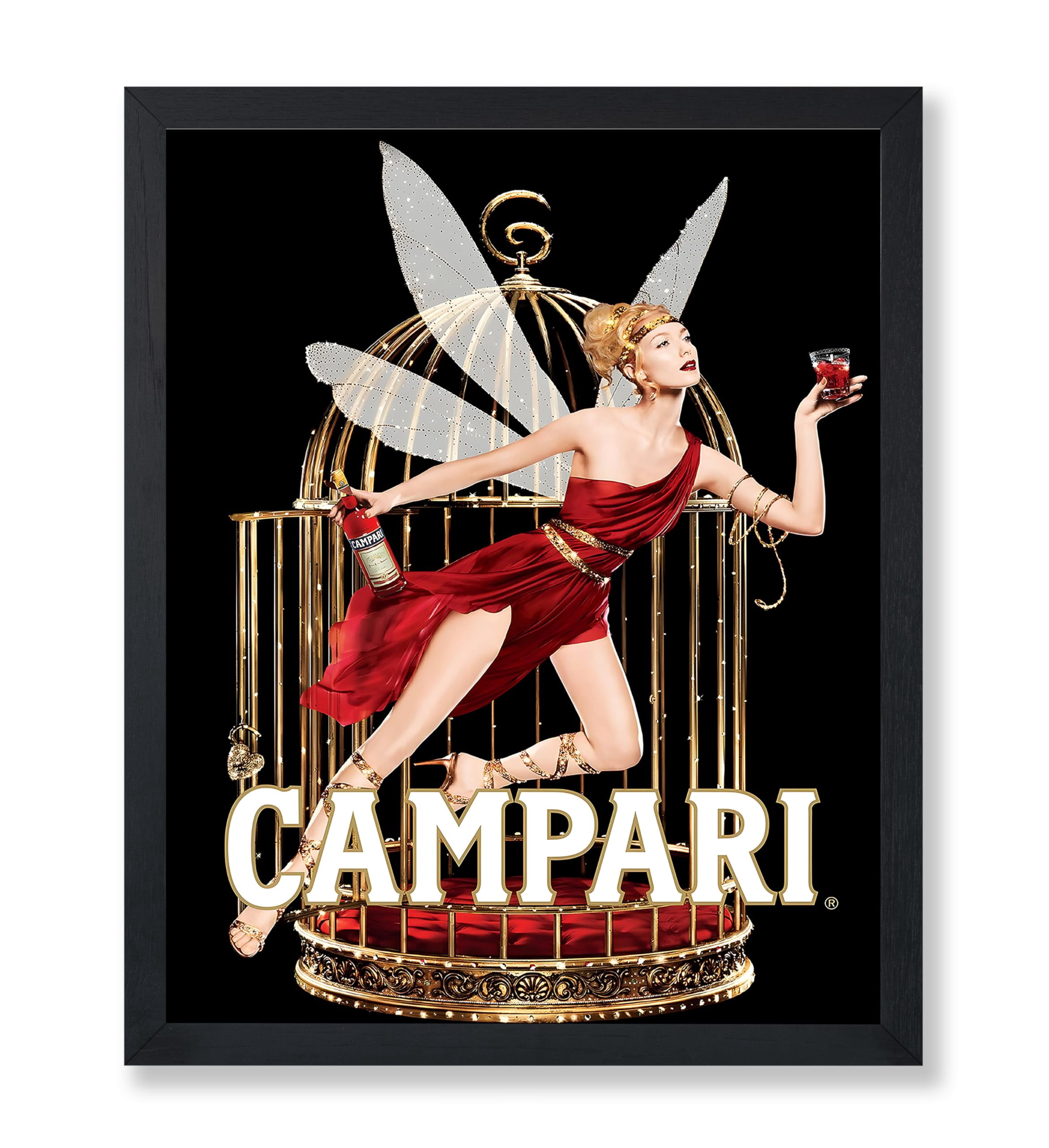 Poster Master Vintage Liquor Poster - Retro Advertising Print - 16x20 ...