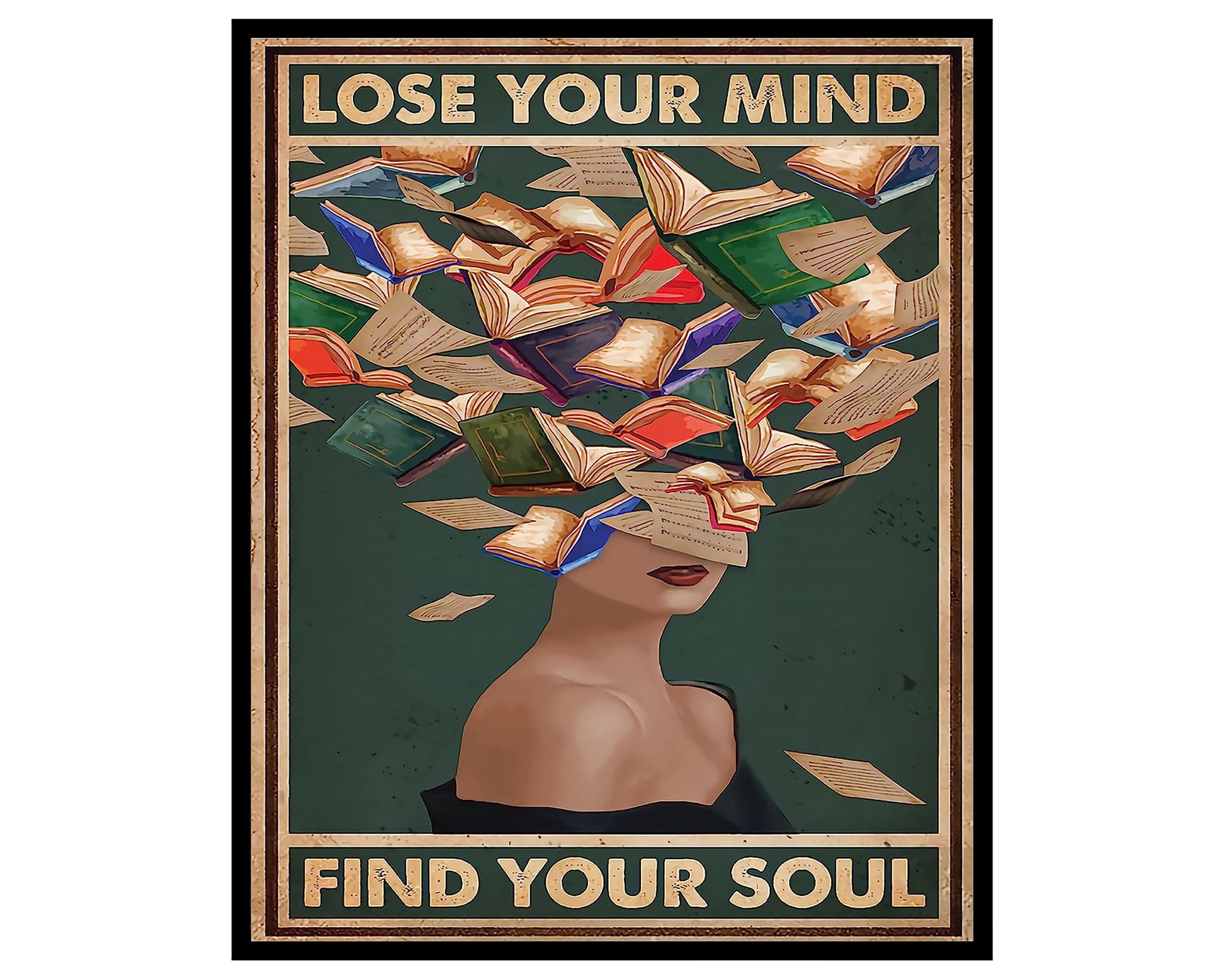 Poster Master Vintage Literary Poster - Retro Inspirational Print ...