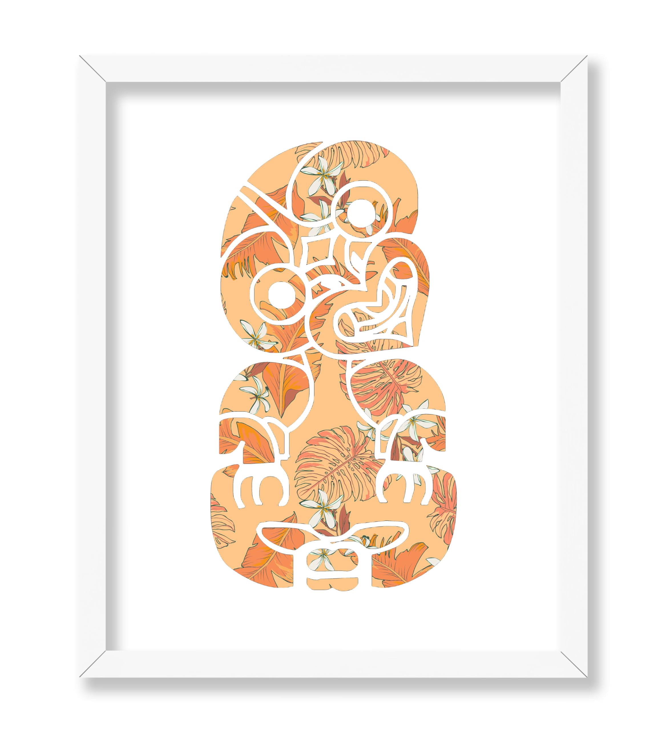 Poster Master Vintage Maori Poster - Retro Tiki Print - Gift for Artist ...