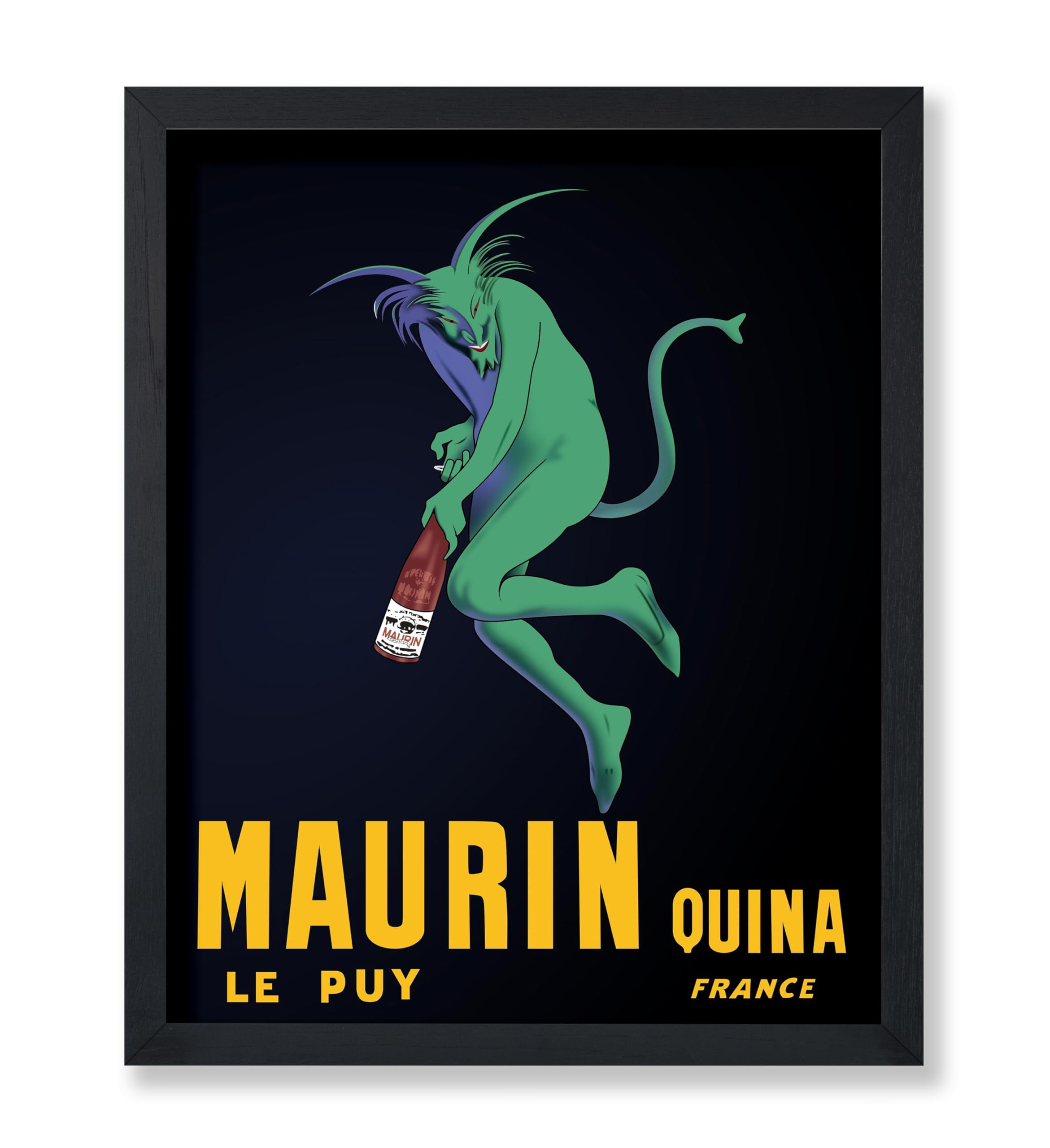 Poster Master Vintage Maurin Quina Poster - Retro Alcohol Print ...