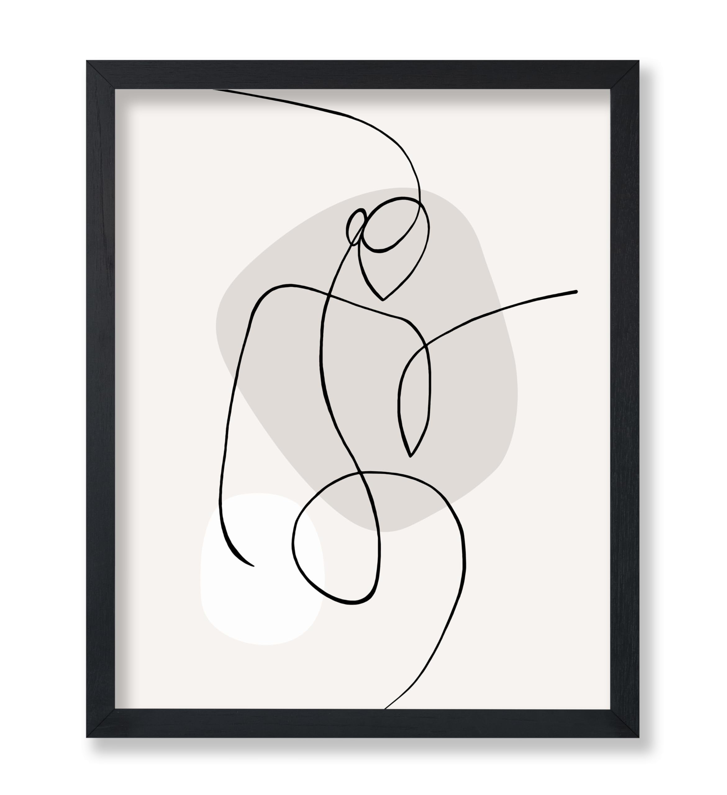 Poster Master Vintage Minimalist Poster - Retro Abstract Print - Line ...